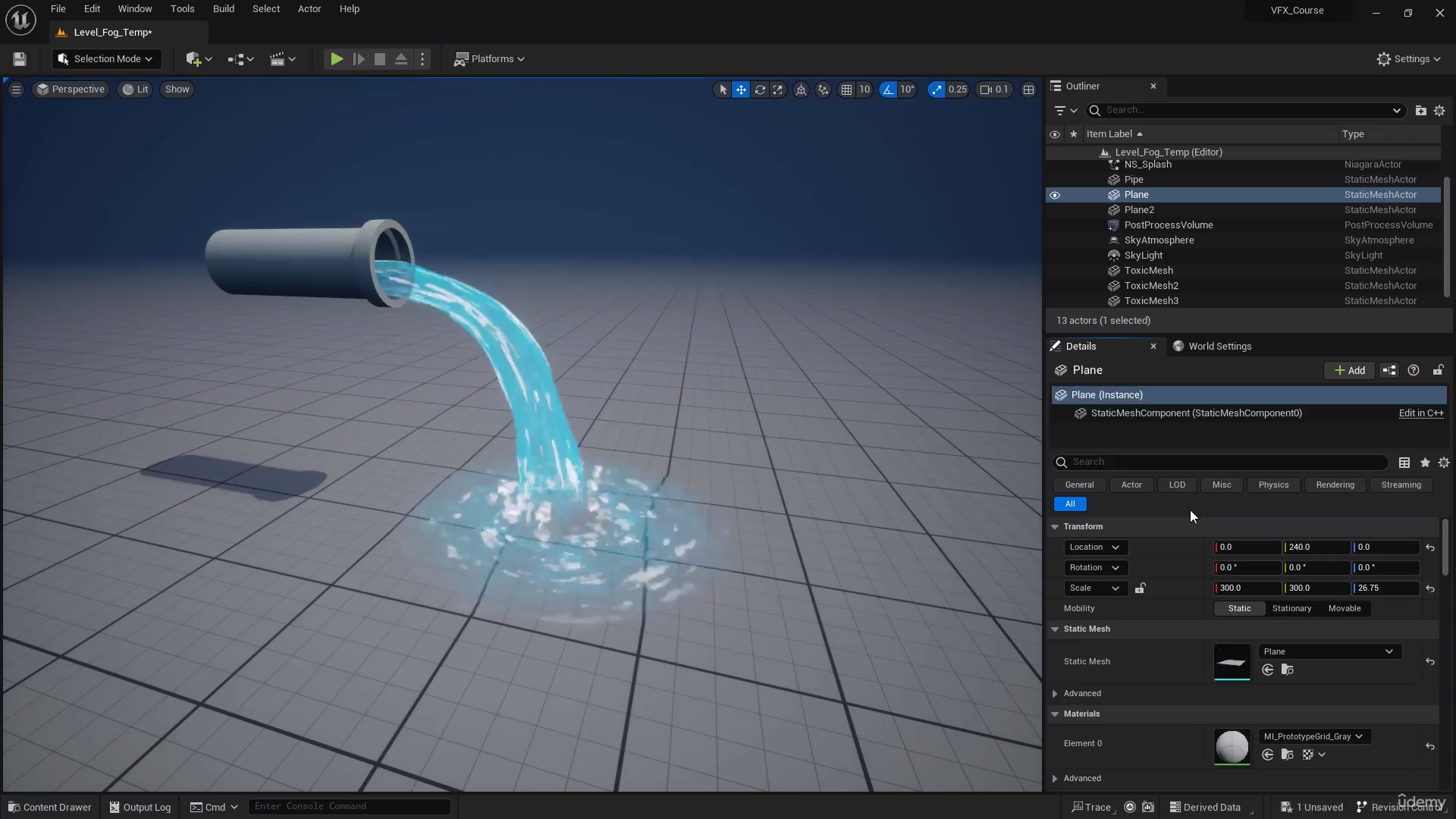 UE5游戏开发：VFX Niagara特效案例_哔哩哔哩_bilibili