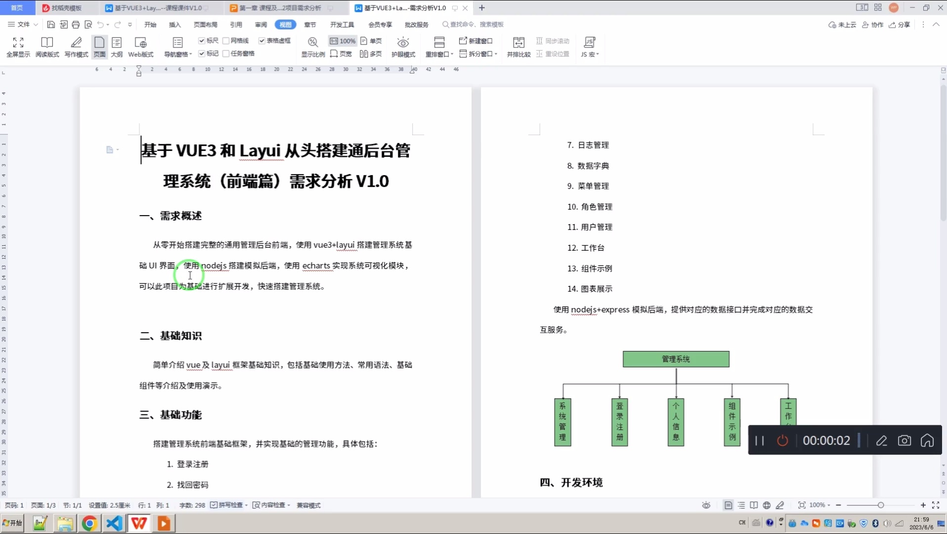 基于Vue3和Layui从头搭建通用后台管理系统_哔哩哔哩_bilibili