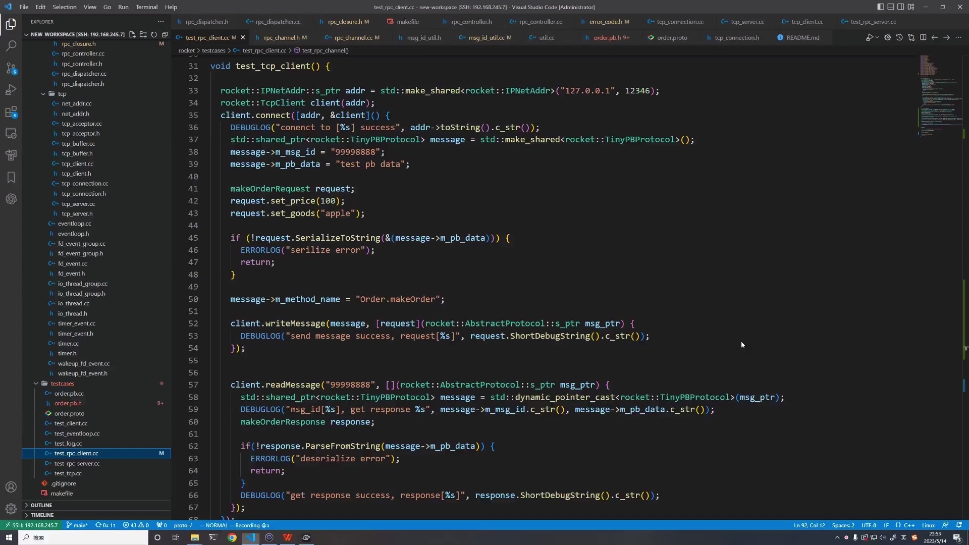 C++后台开发实战-高性能异步RPC框架_哔哩哔哩_bilibili