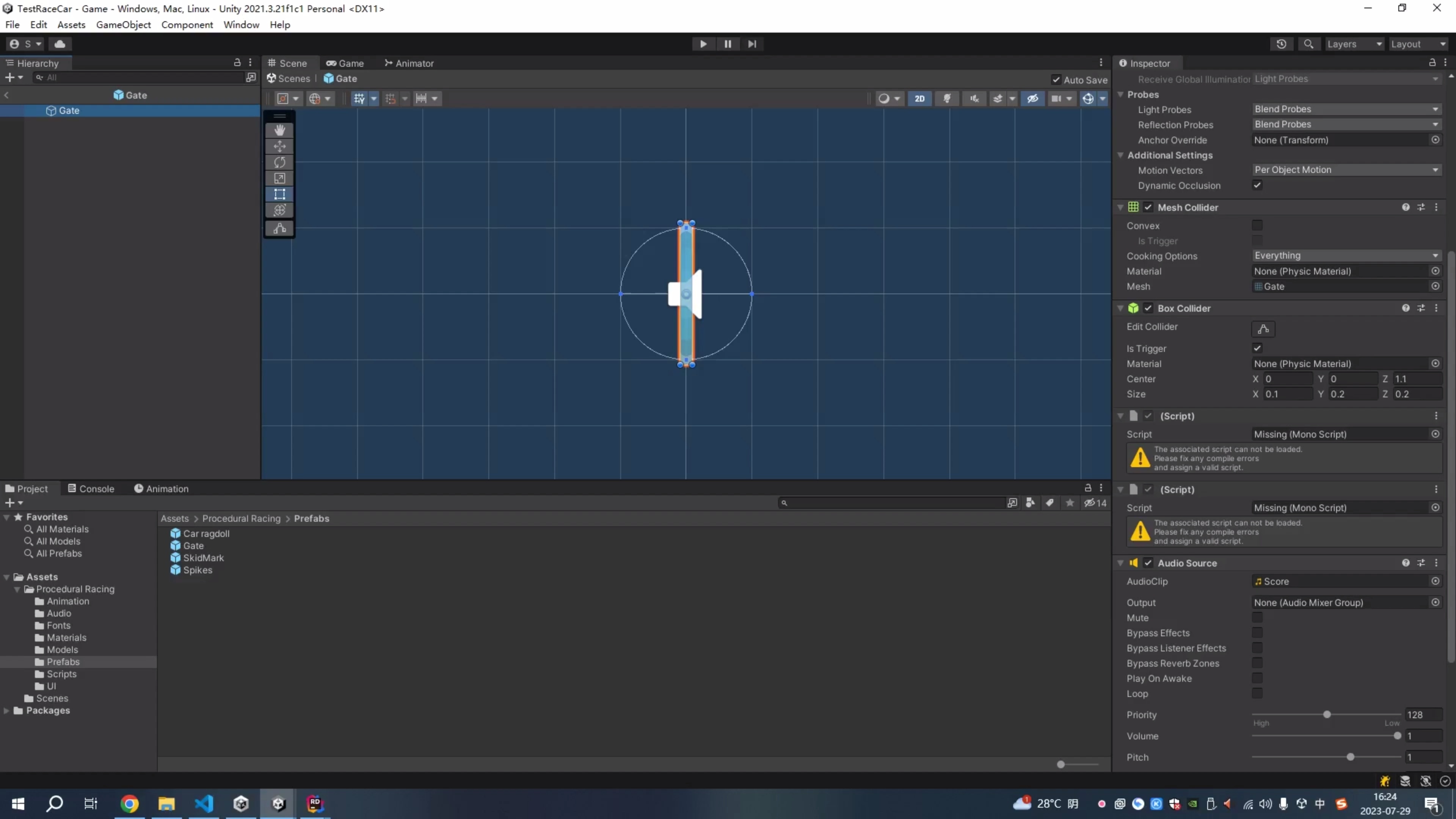 Unity3d《无尽赛车》小白新手初级课-长风_哔哩哔哩_bilibili