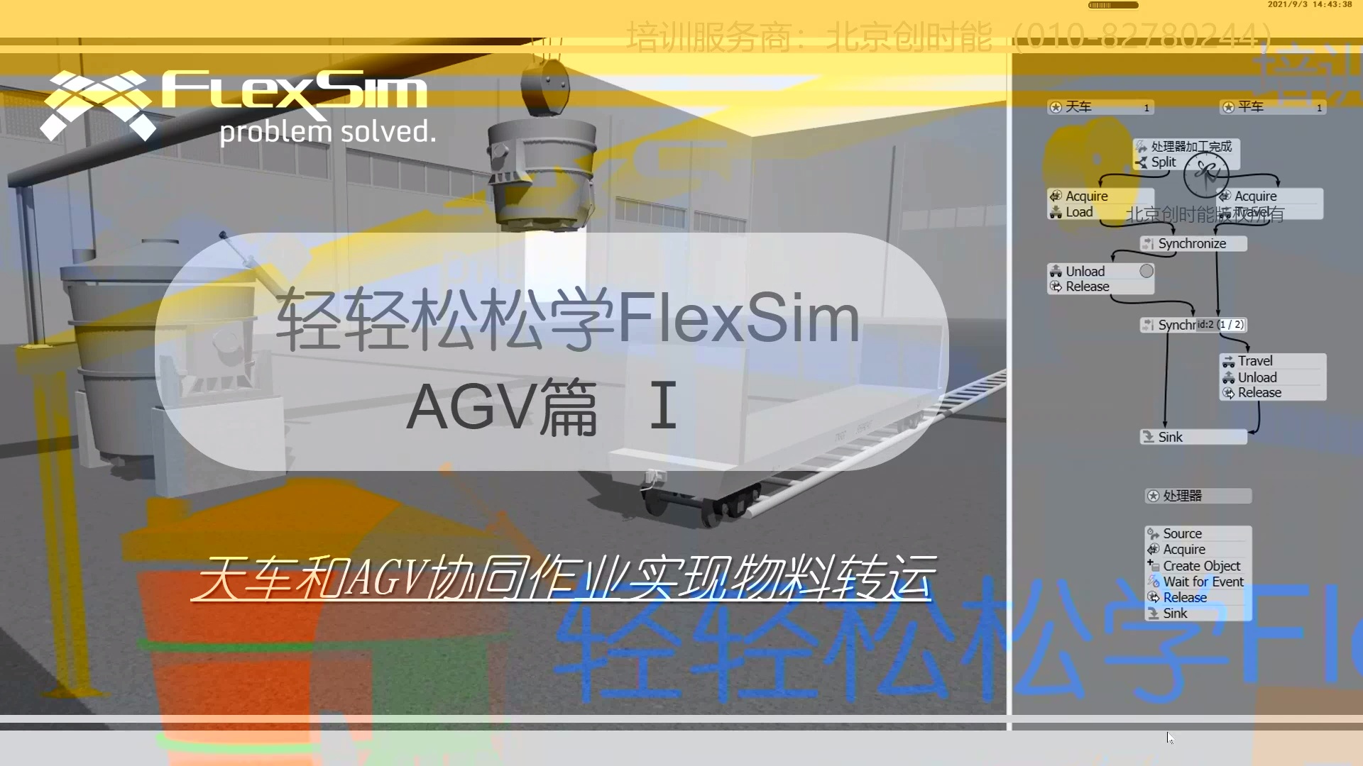 FlexSim线上培训合集_哔哩哔哩_bilibili