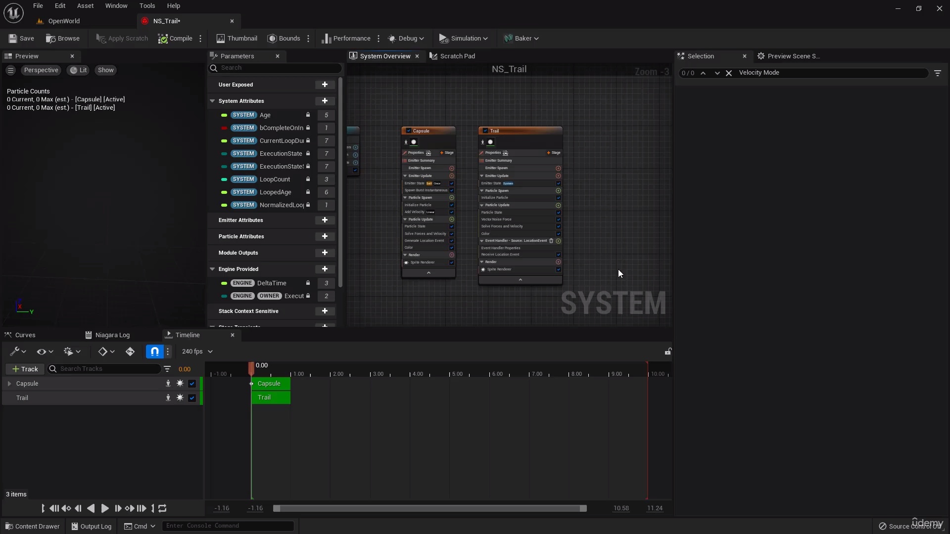 UE5游戏开发：VFX Niagara特效案例_哔哩哔哩_bilibili