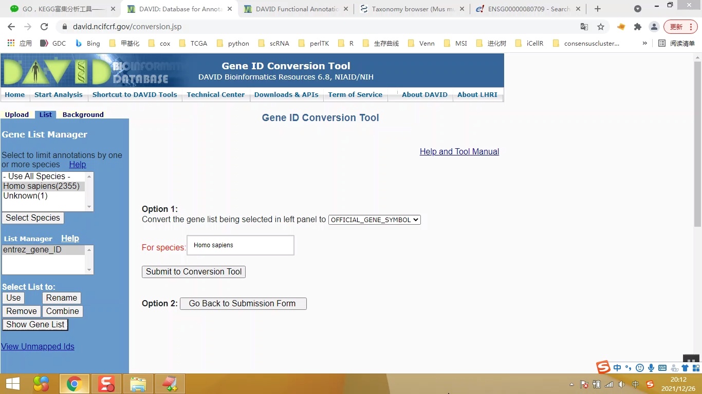 DAVID进行GO和KEGG富集分析及结果可视化_哔哩哔哩_bilibili
