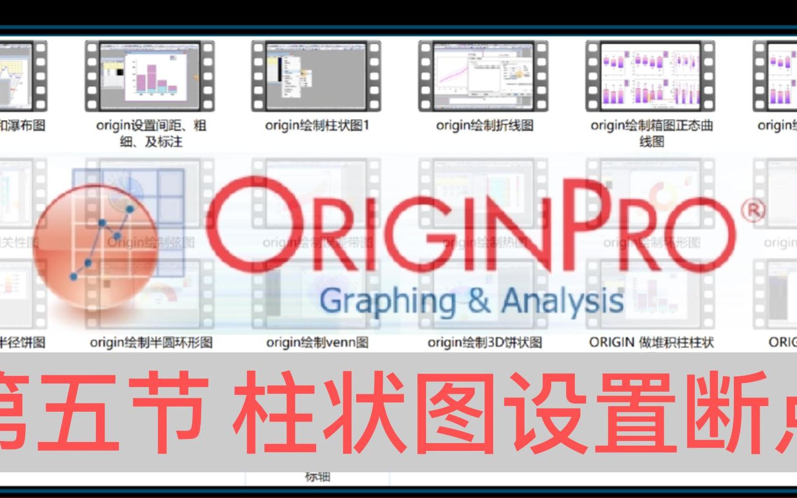 Origin科研绘图_哔哩哔哩_bilibili