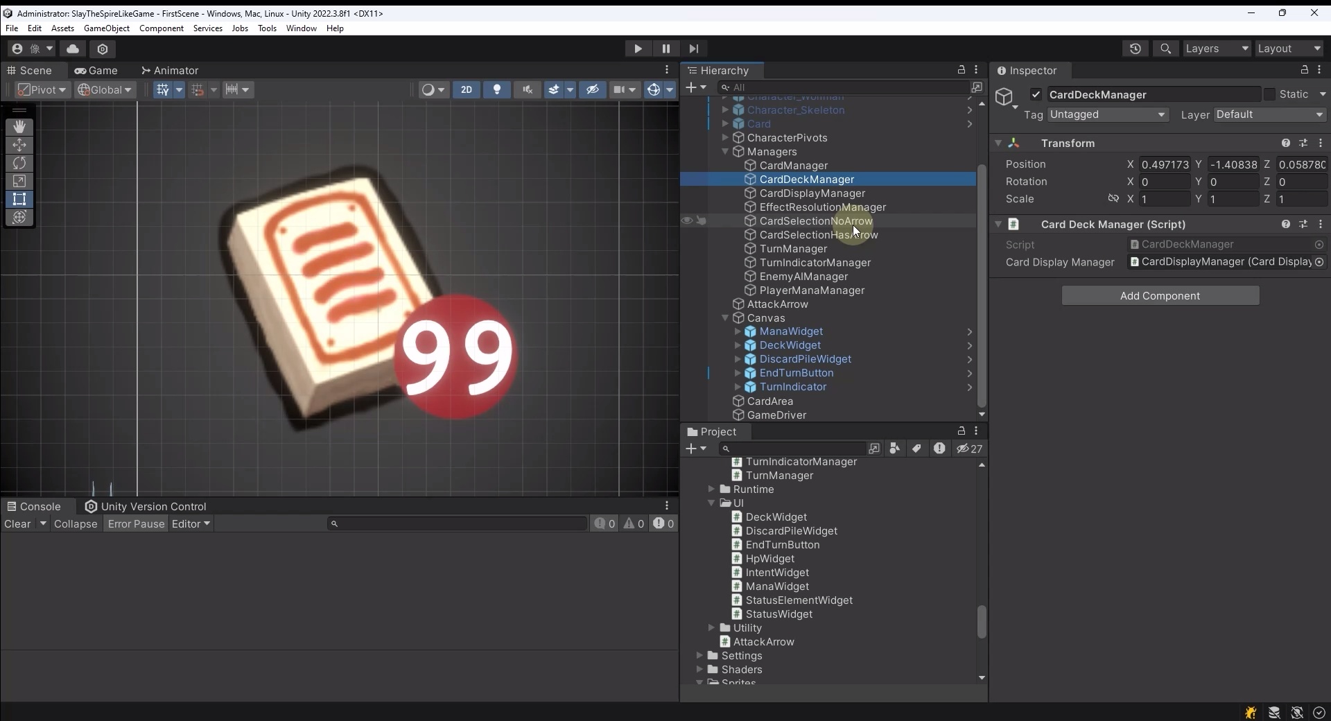 Unity类杀戮尖塔卡牌游戏开发教程_哔哩哔哩_bilibili