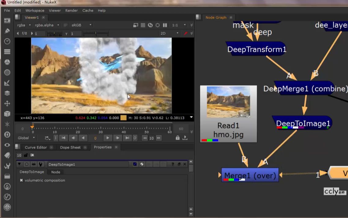 nuke合成基础_哔哩哔哩_bilibili