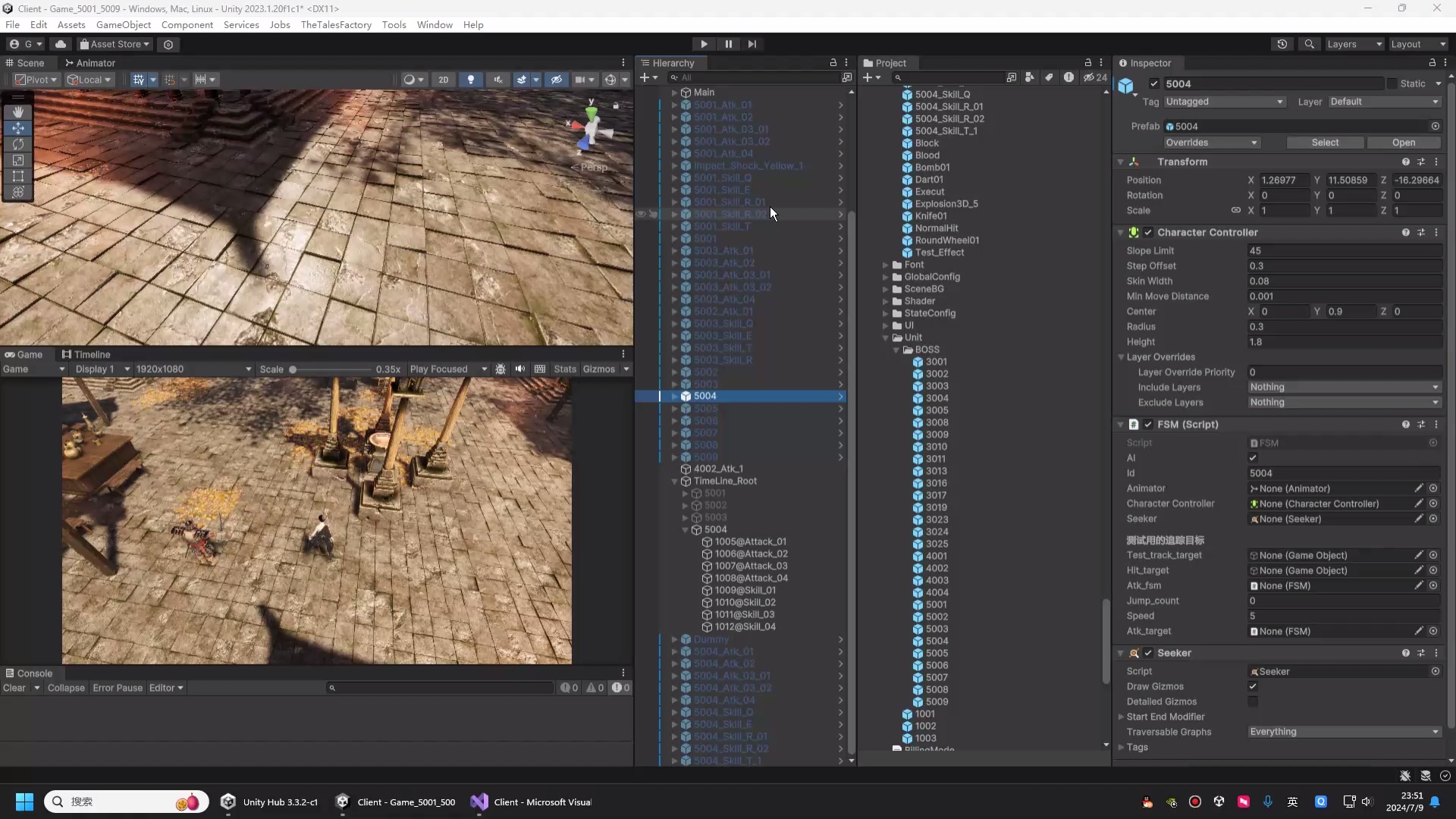 Unity ARPG独立游戏开发从0到1-官剑铭_哔哩哔哩_bilibili