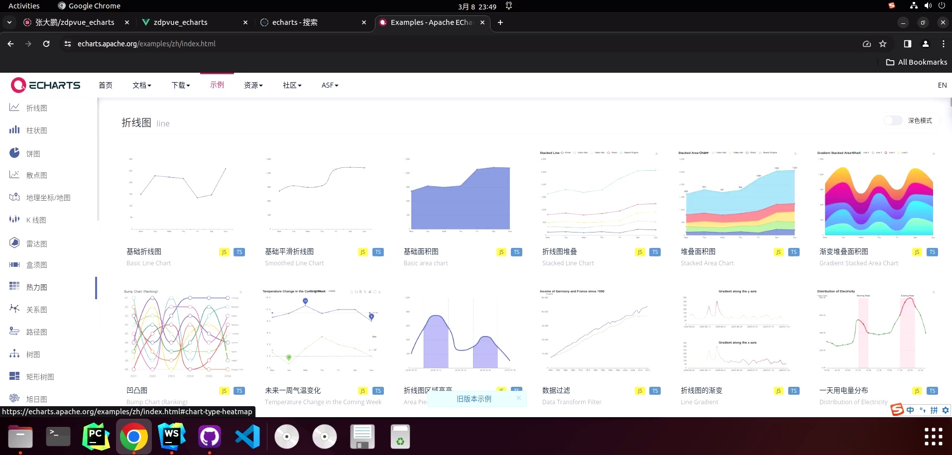 Vue3+Echarts5前端数据可视化之折线图_哔哩哔哩_bilibili
