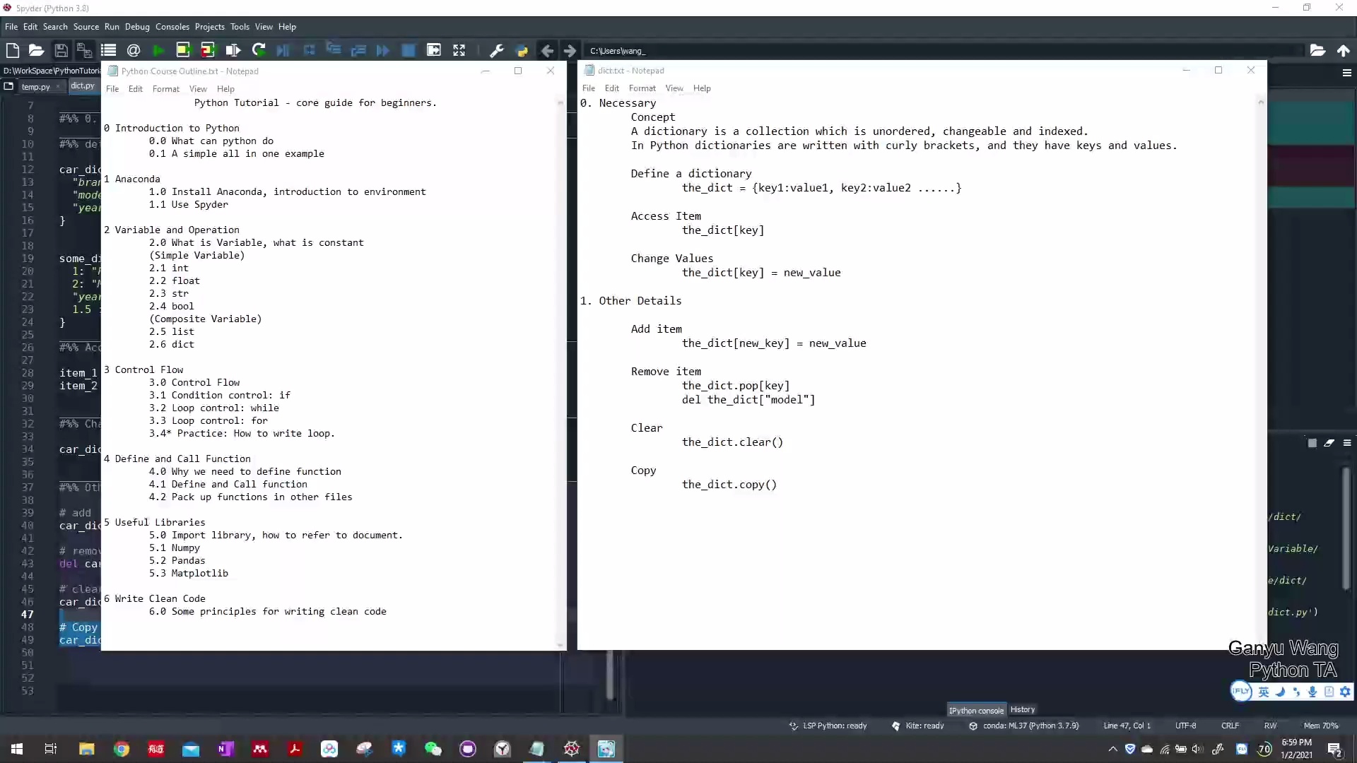 极致精简，零基础python教程（重制版）_哔哩哔哩_bilibili