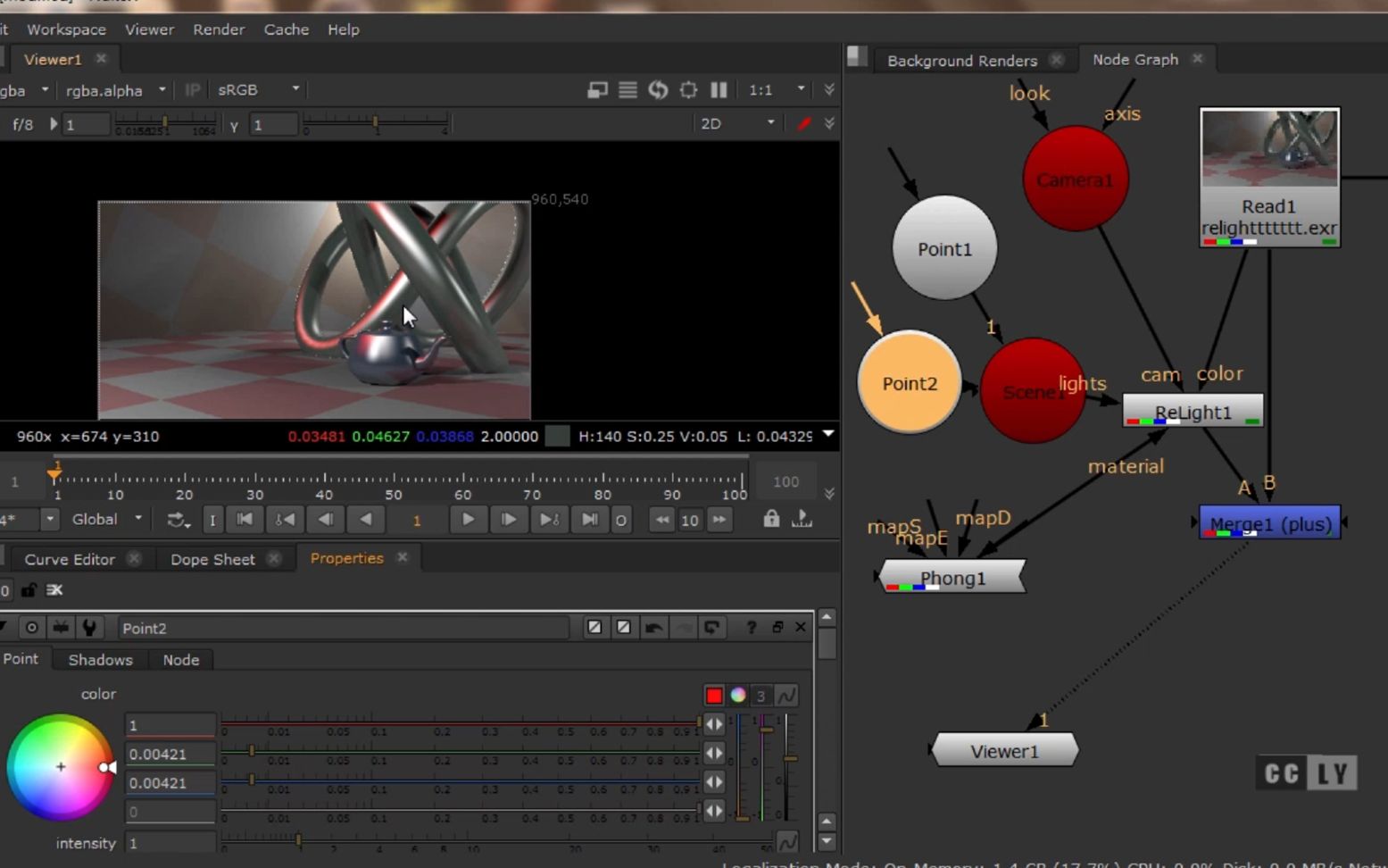 nuke结合maya后期补光 relight_哔哩哔哩_bilibili