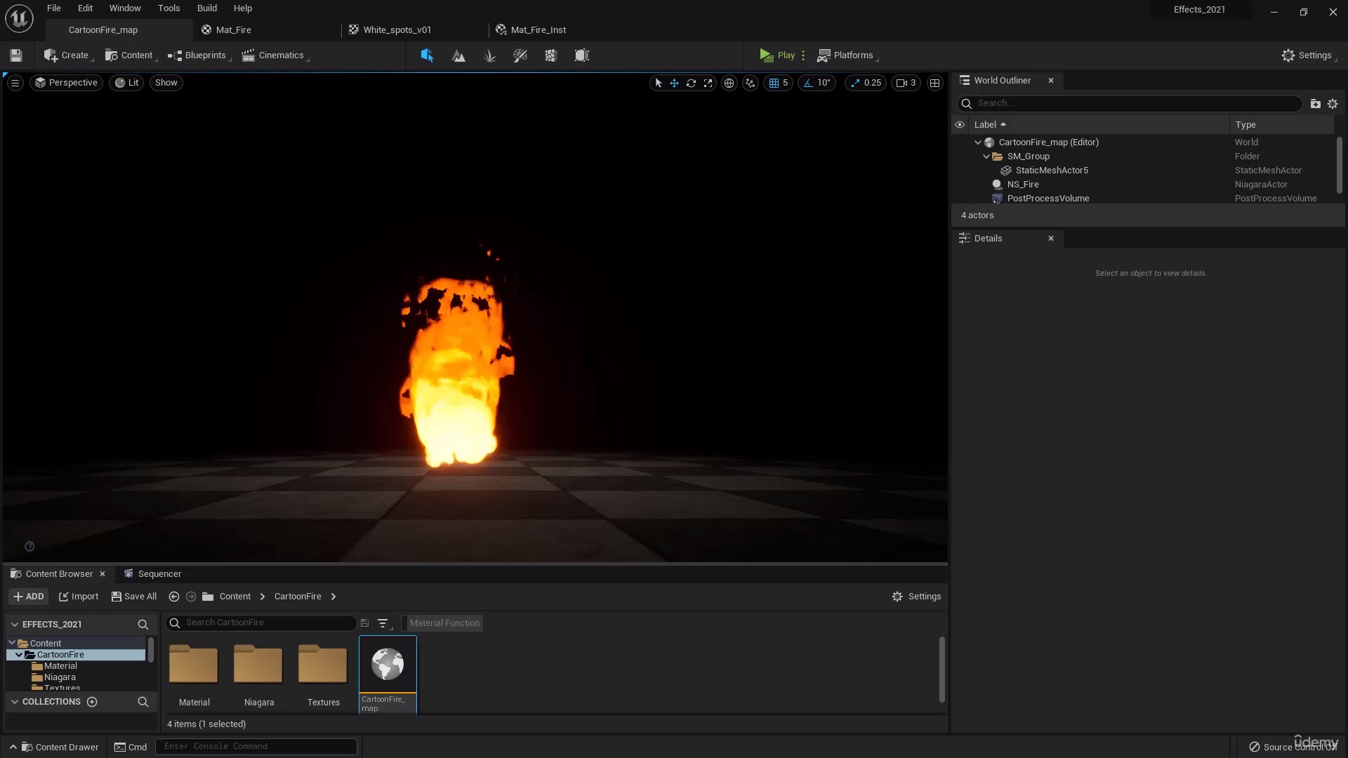UE5游戏开发：VFX Niagara特效案例_哔哩哔哩_bilibili