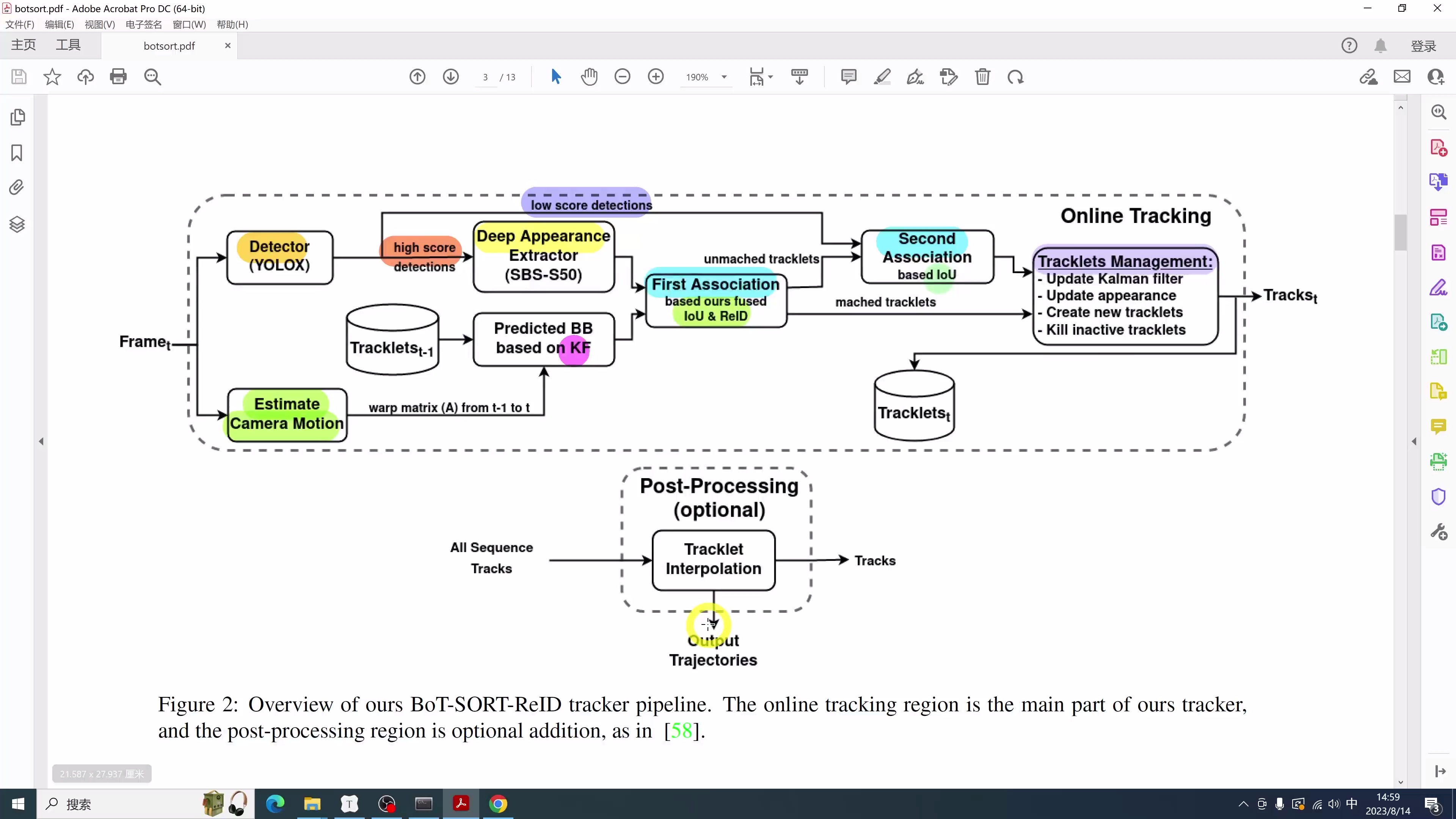 YOLOv8+BoT-SORT多目标跟踪_哔哩哔哩_bilibili
