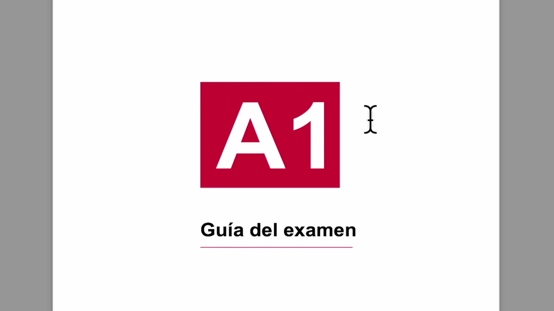 DELE A1样题讲解 by 污苏李_哔哩哔哩_bilibili