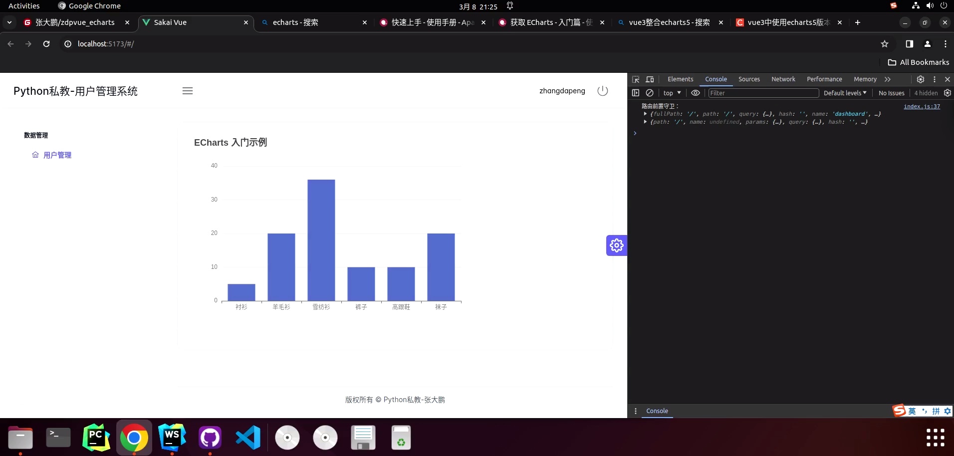 Vue3+Echarts5前端数据可视化之折线图_哔哩哔哩_bilibili