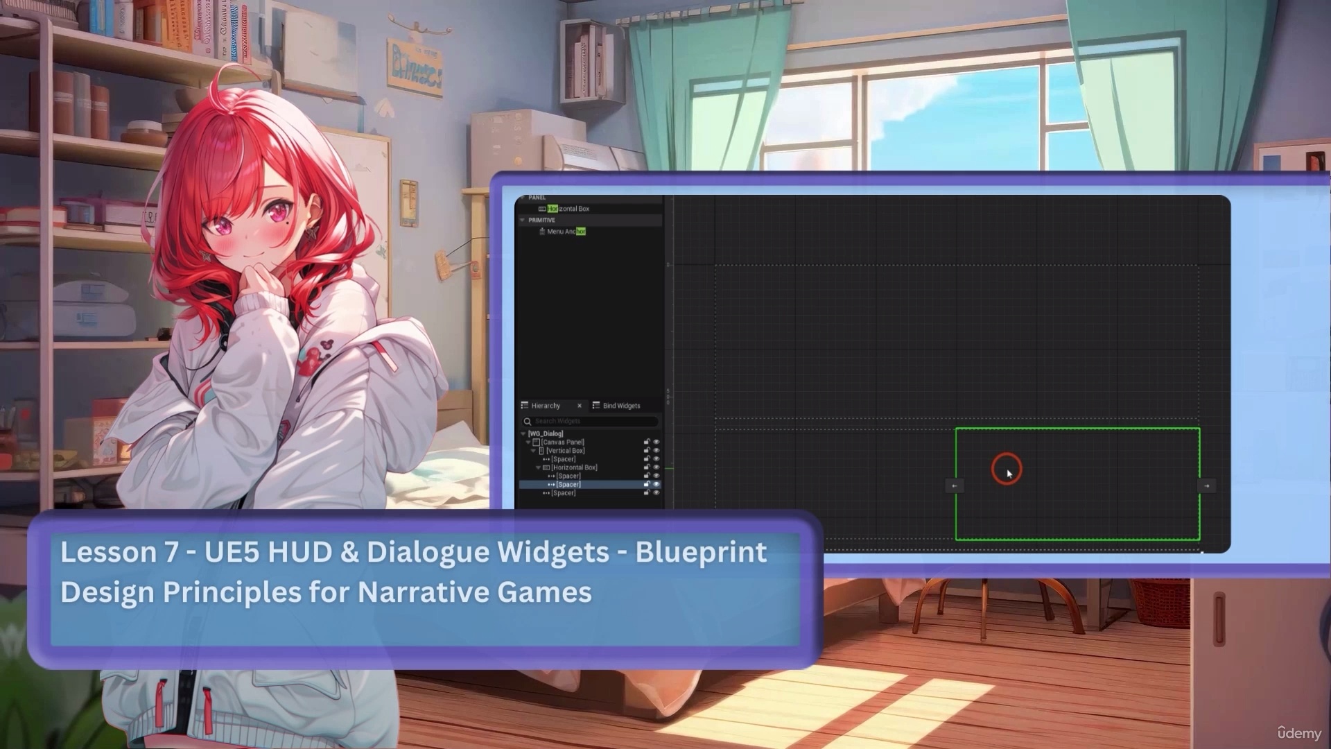 UE5游戏开发:视觉小说与养生类游戏设计_哔哩哔哩_bilibili