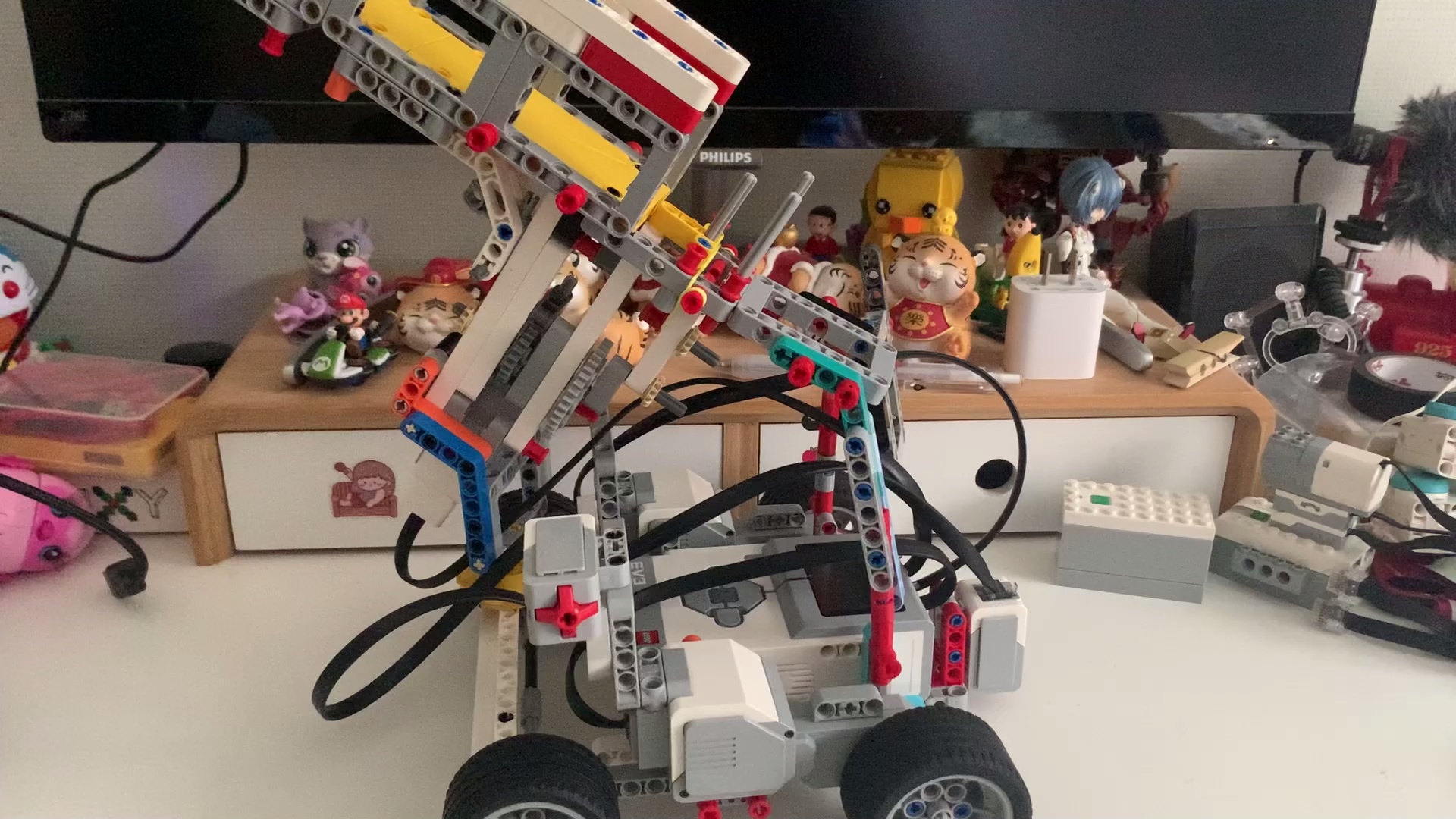 乐高EV3投篮机器人方案（含搭建图和程序）_哔哩哔哩_bilibili