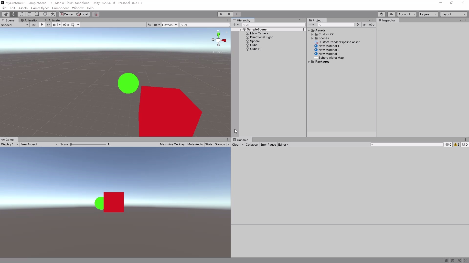 一步步搭建Unity可编程渲染管线_哔哩哔哩_bilibili