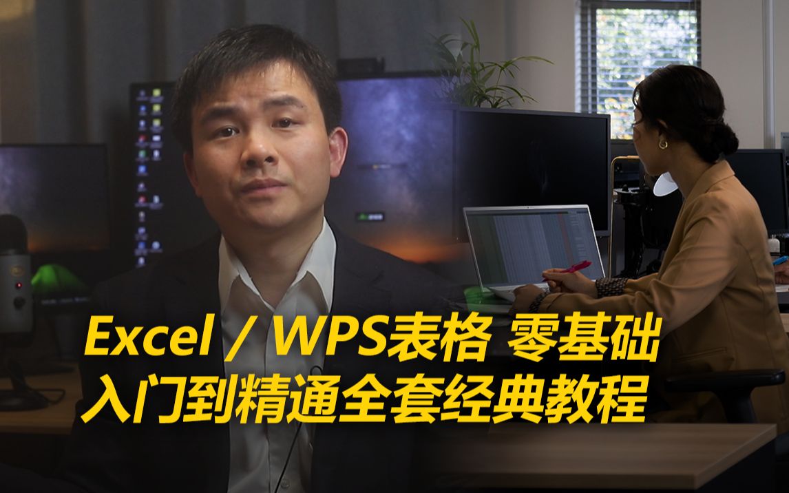 Excel/WPS表格零基础入门到精通全套经典教_哔哩哔哩_bilibili
