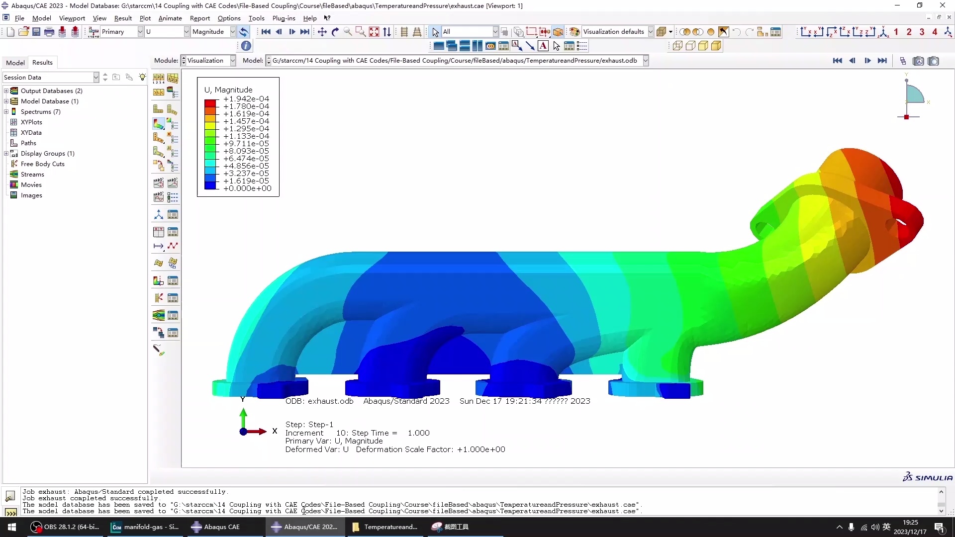 star ccm与Abaqus流固热联合仿真教程_哔哩哔哩_bilibili