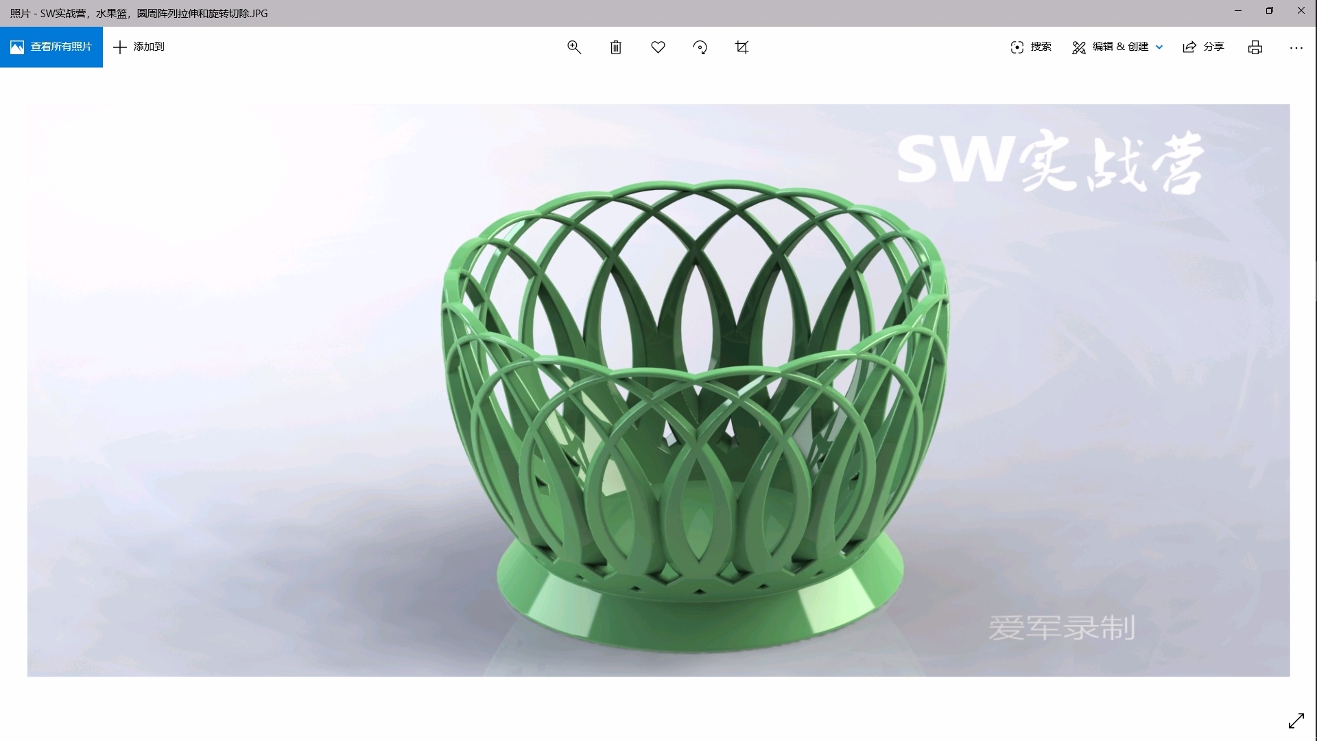 SolidWorks教程SolidWorks建模_哔哩哔哩_bilibili