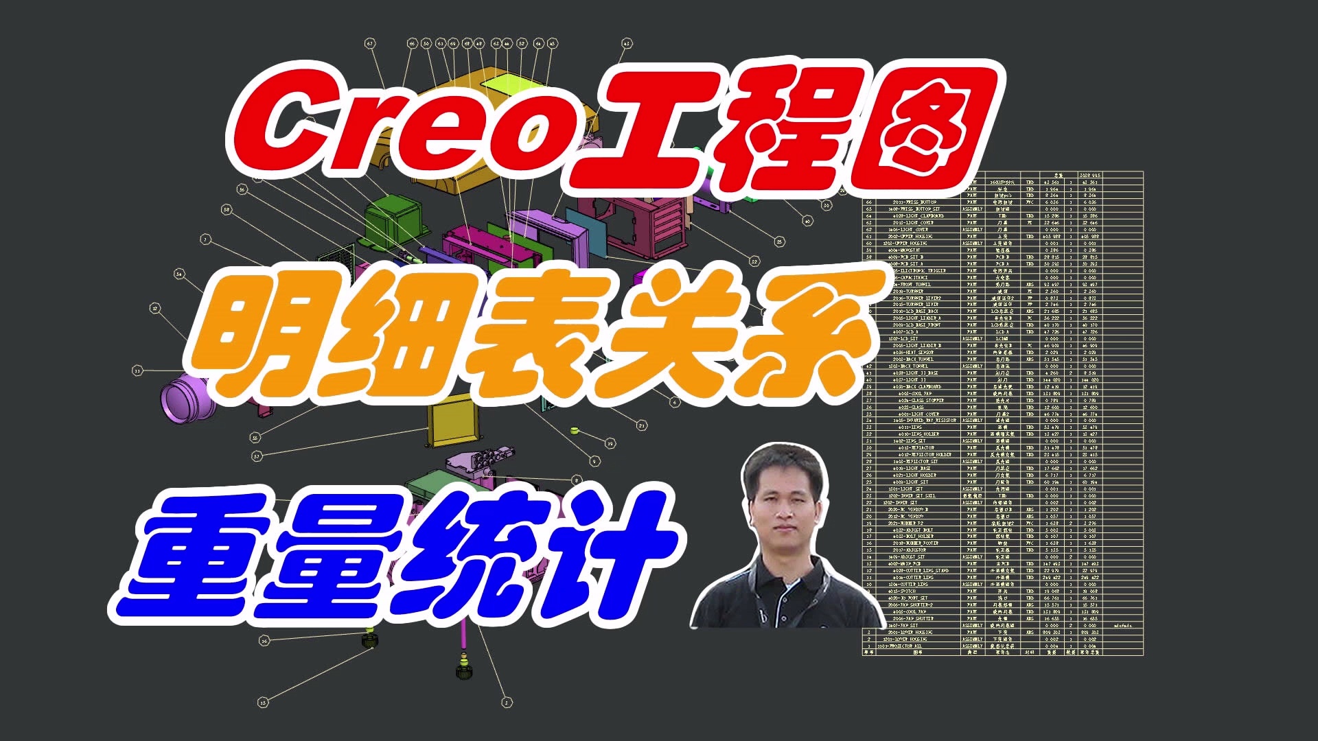 Creo工程图从入门到精通(IceFai主讲)_哔哩哔哩_bilibili