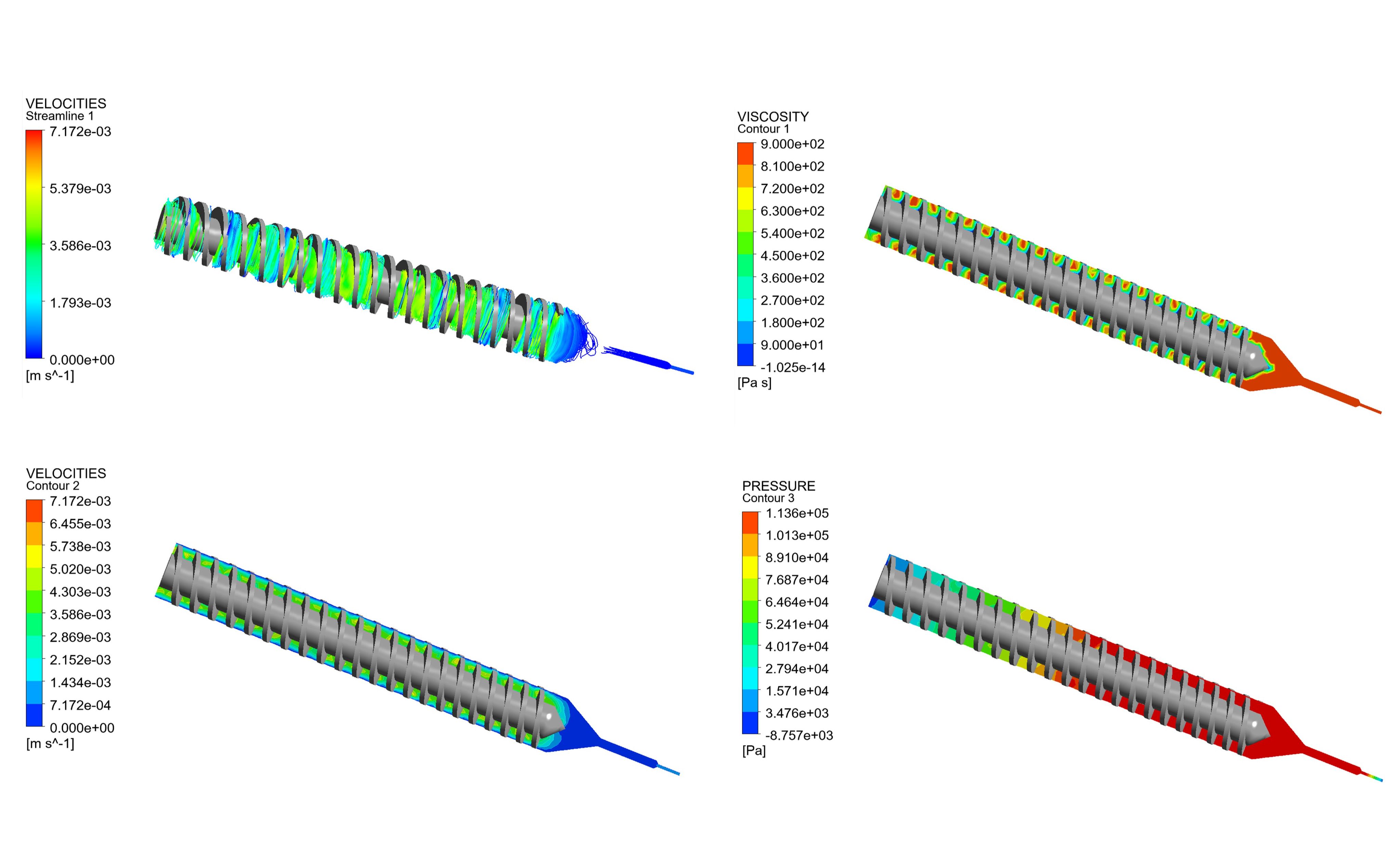 基于POLYFLOW单螺杆挤出仿真_哔哩哔哩_bilibili