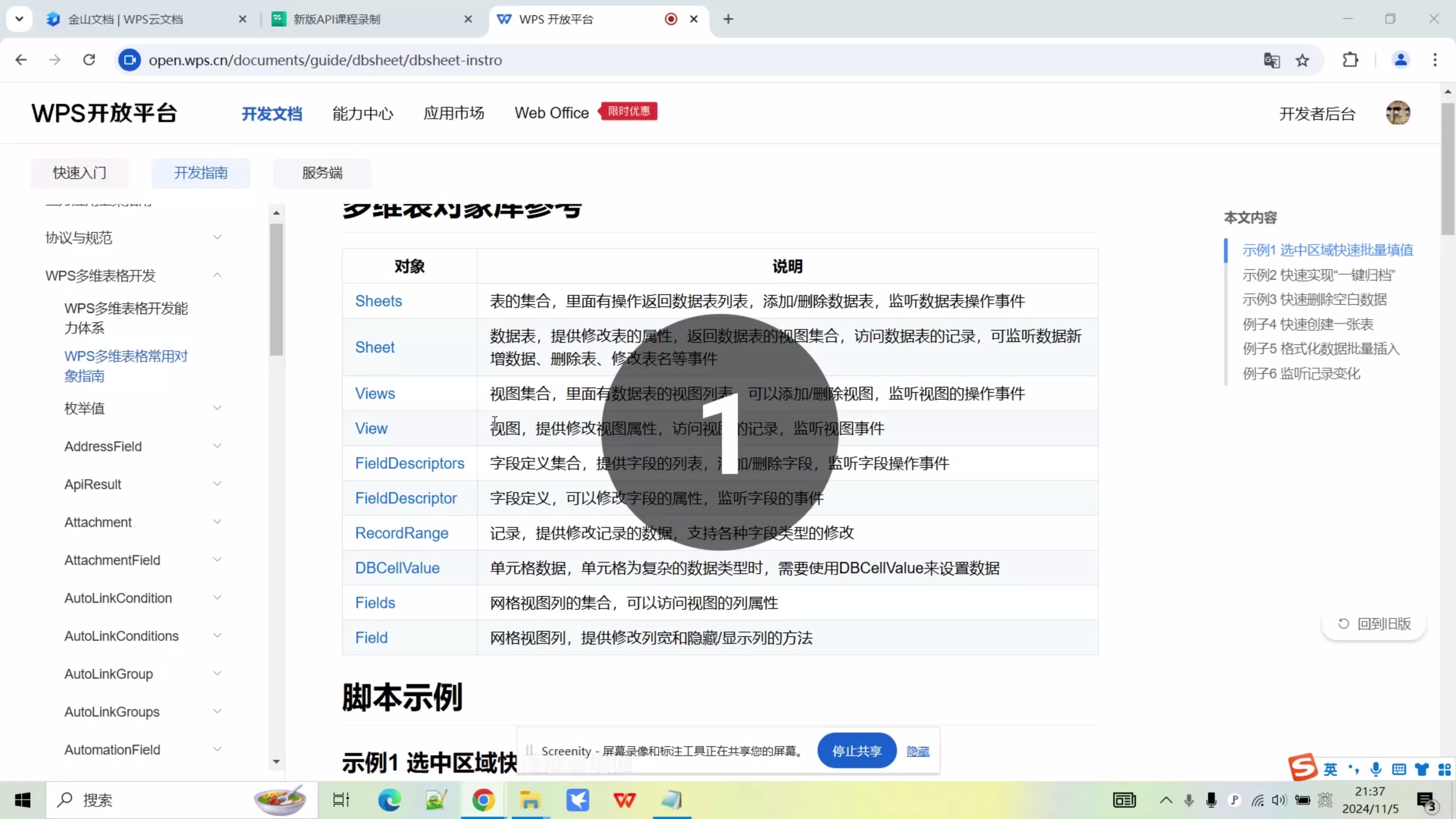 新版WPS多维表格脚本开发实战教程_哔哩哔哩_bilibili