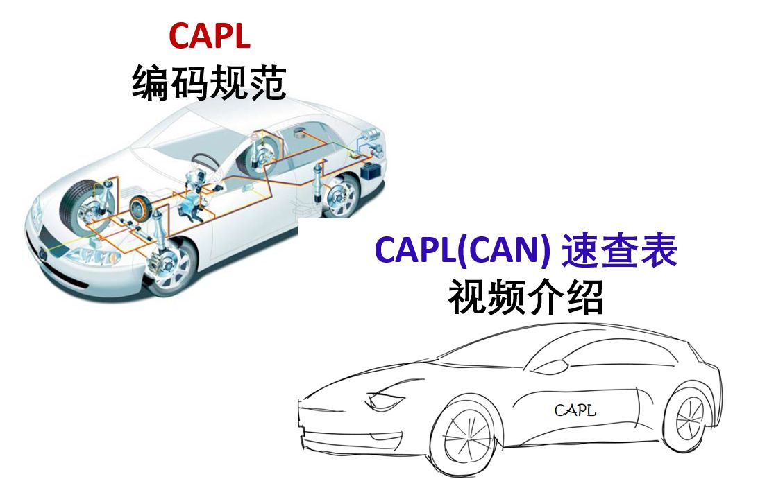 Vector CAPL编码规范和CAPL速查表_哔哩哔哩_bilibili