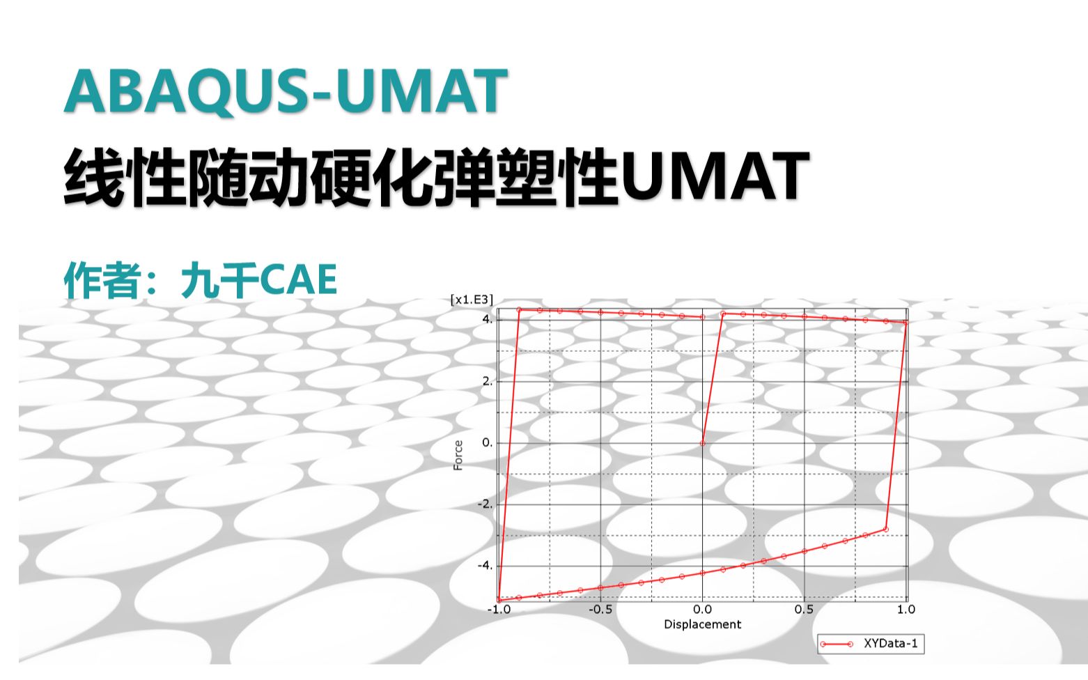 Abaqus-UMAT-线性随动硬化弹塑性_哔哩哔哩_bilibili