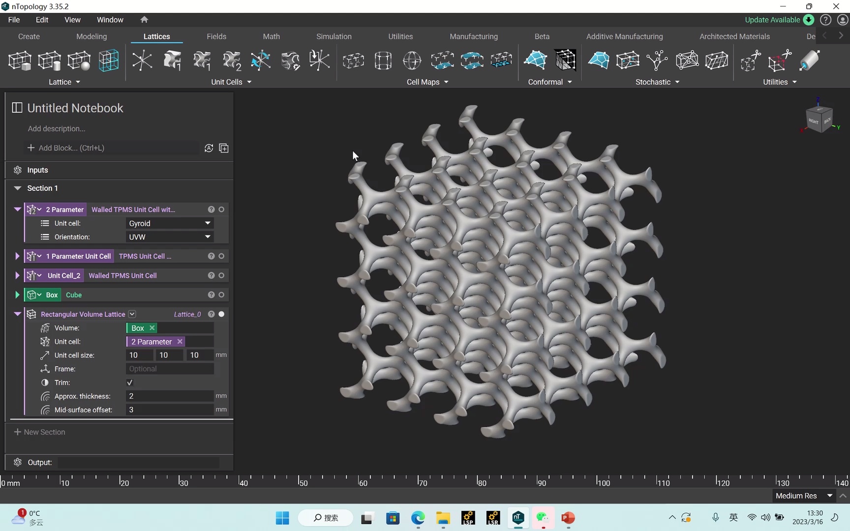 nTopology晶格结构设计（第一讲）_哔哩哔哩_bilibili