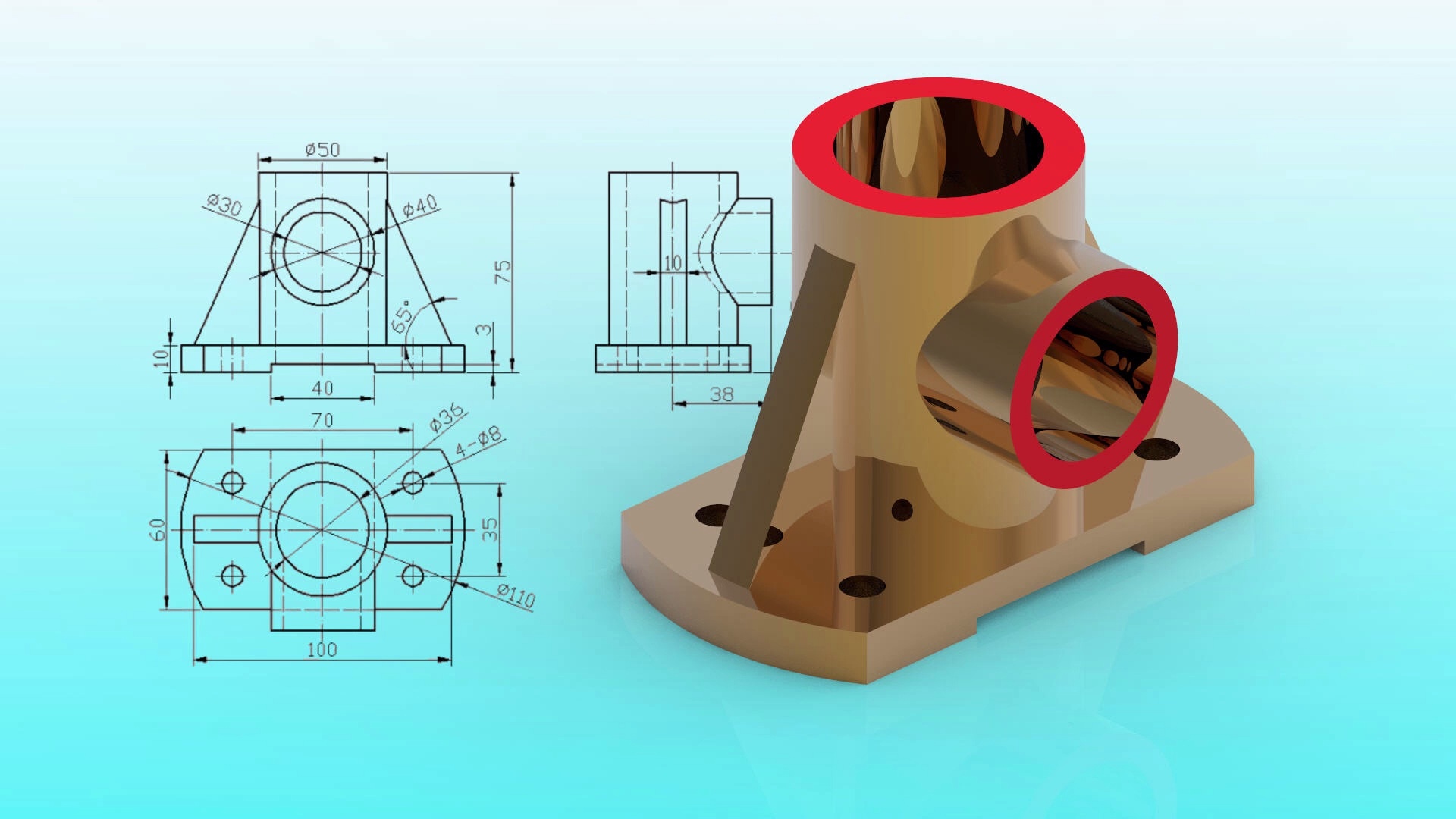 Creo 10零件建模快速入门-IceFai主讲_哔哩哔哩_bilibili