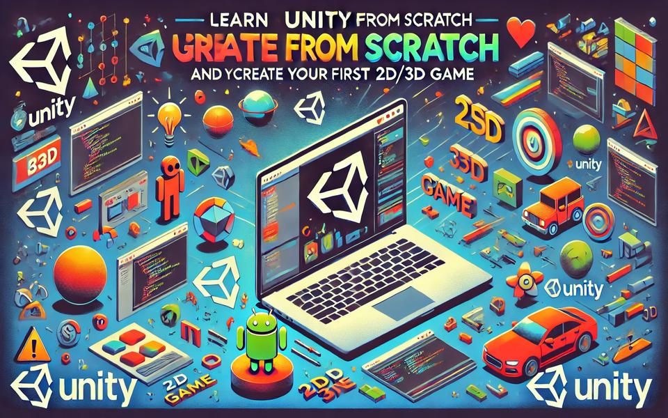 0基础学Unity引擎1-建2D/3D场景_哔哩哔哩_bilibili