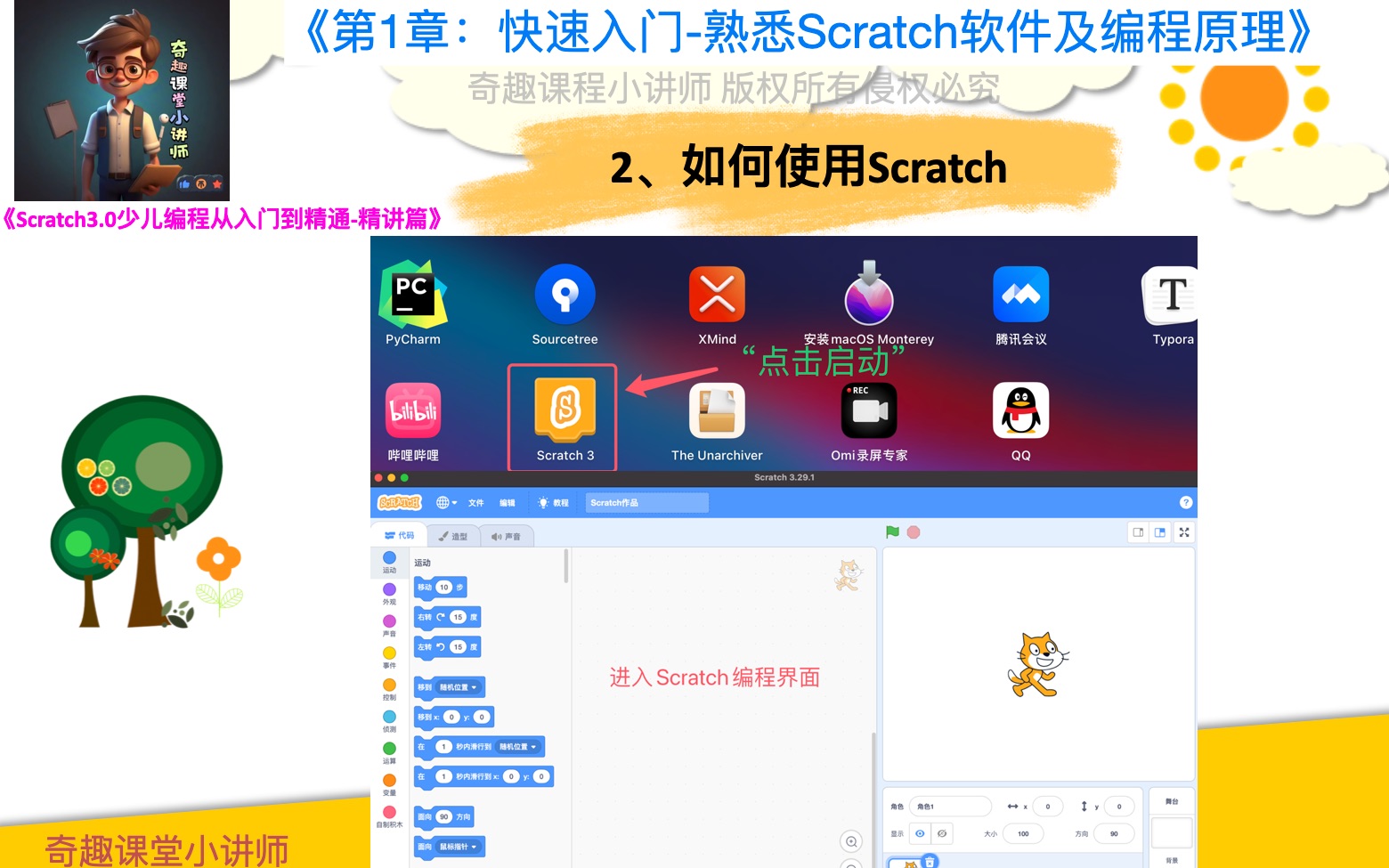 Scratch编程从入门到精通｜考级｜竞赛｜证书_哔哩哔哩_bilibili