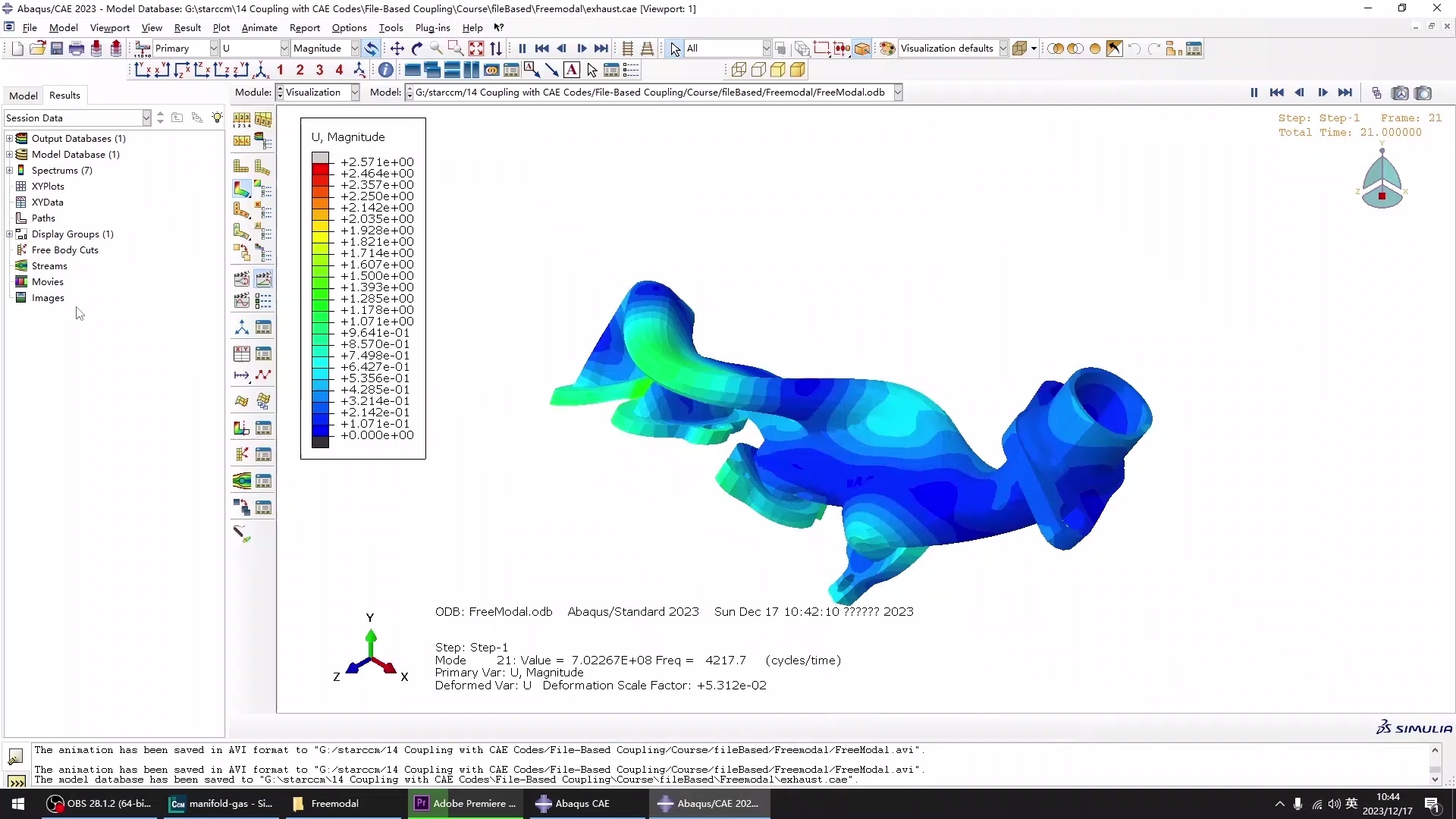 star ccm与Abaqus流固热联合仿真教程_哔哩哔哩_bilibili