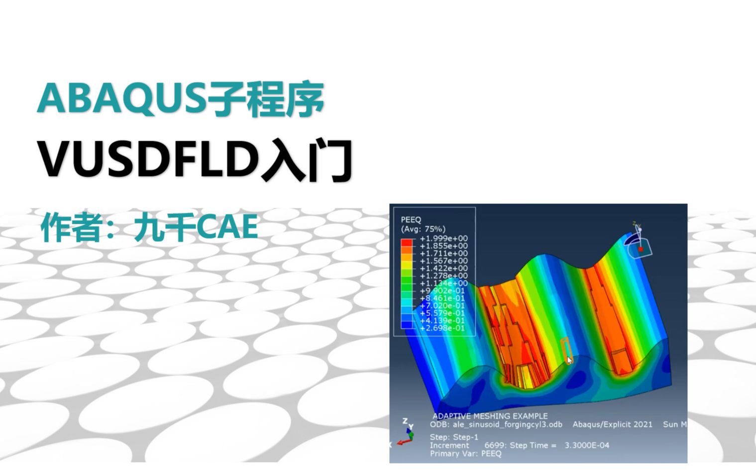 Abaqus子程序-VUSDFLD入门_哔哩哔哩_bilibili