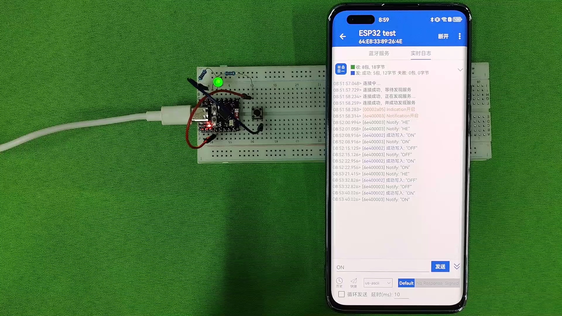 ESP32-C3蓝牙基本BLE通讯案例_哔哩哔哩_bilibili