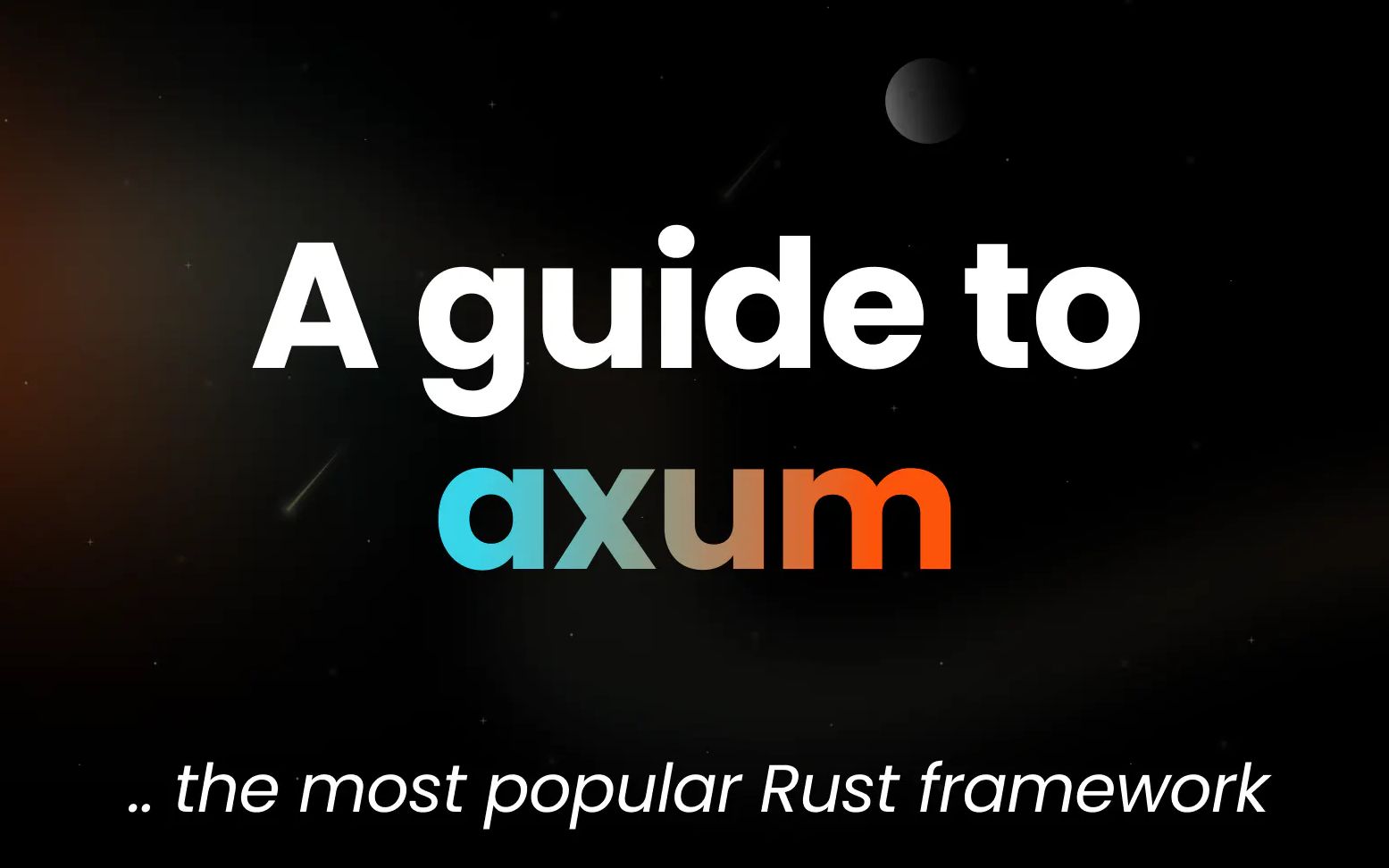 Rust Axum Web 应用开发_哔哩哔哩_bilibili