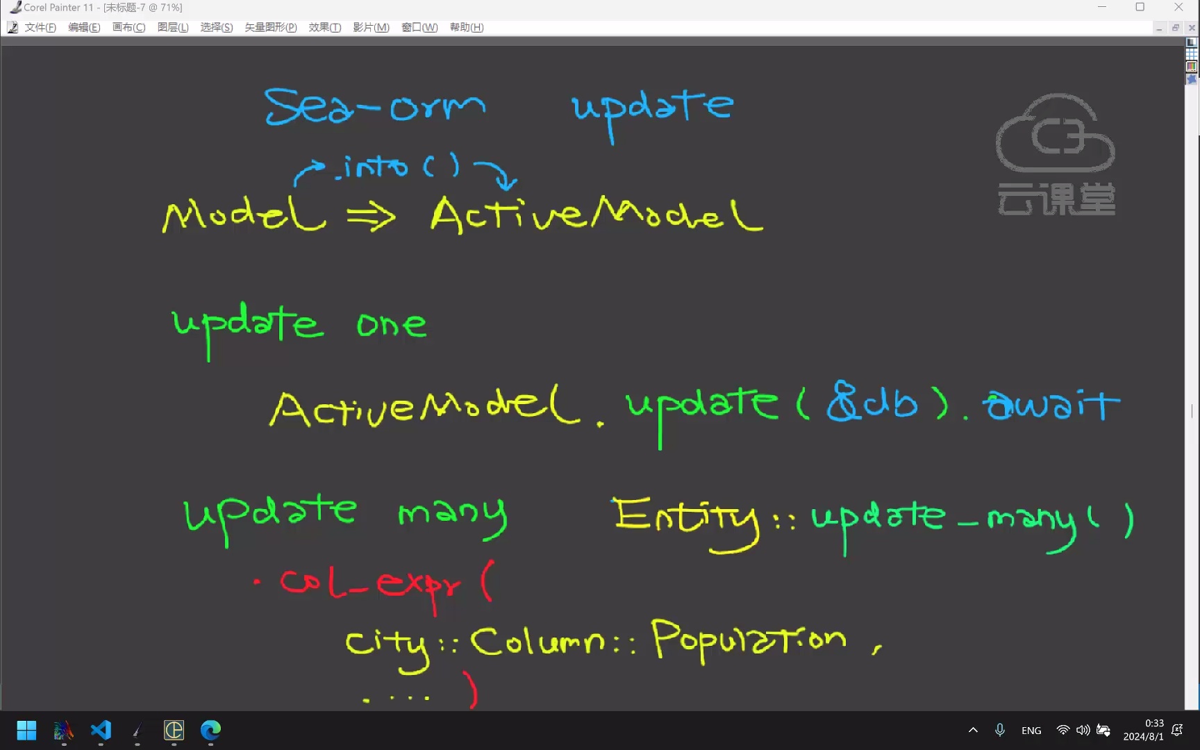 Rust Sea-orm 数据库访问开发_哔哩哔哩_bilibili