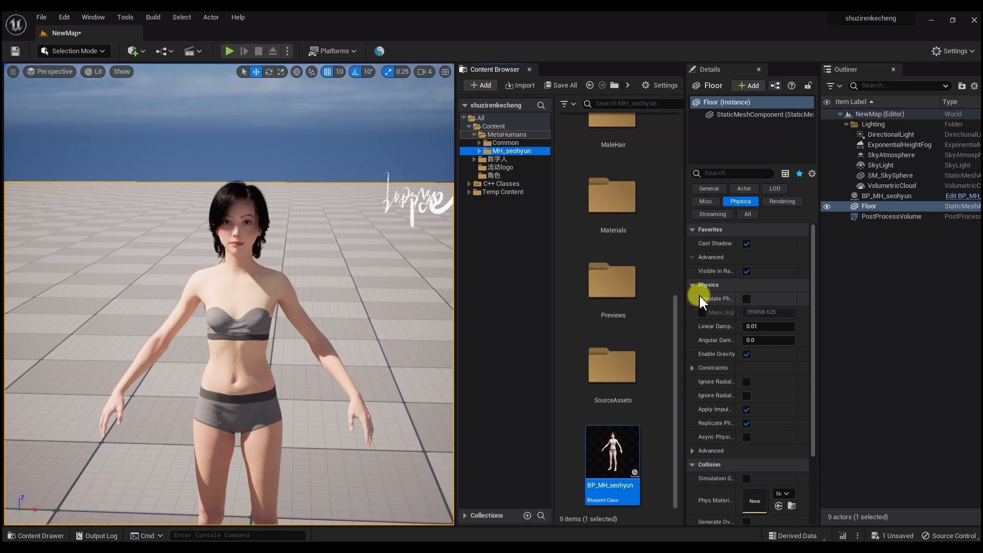 王哪跑《UE5+AI虚拟数字人开发从入门到进阶》_哔哩哔哩_bilibili
