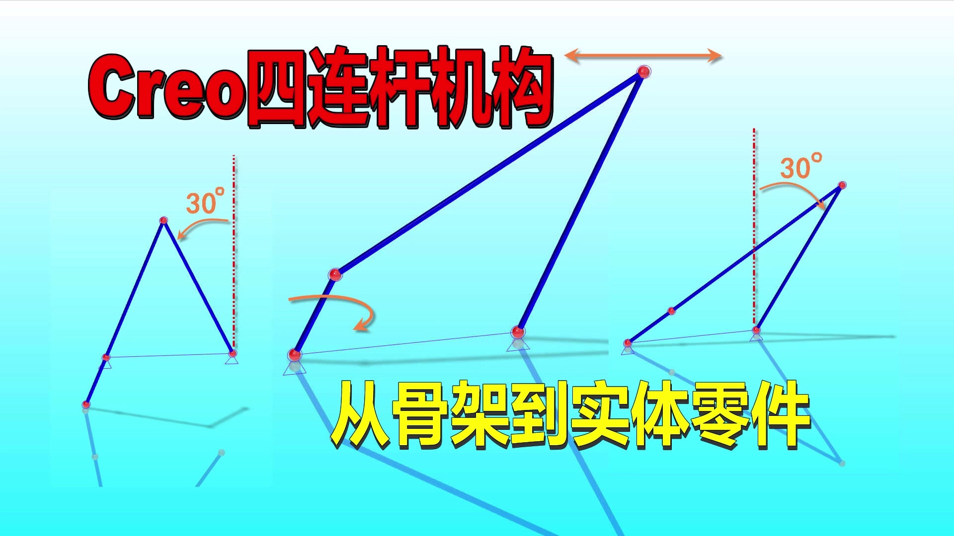 Creo运动骨架详解及应用-IceFai主讲_哔哩哔哩_bilibili