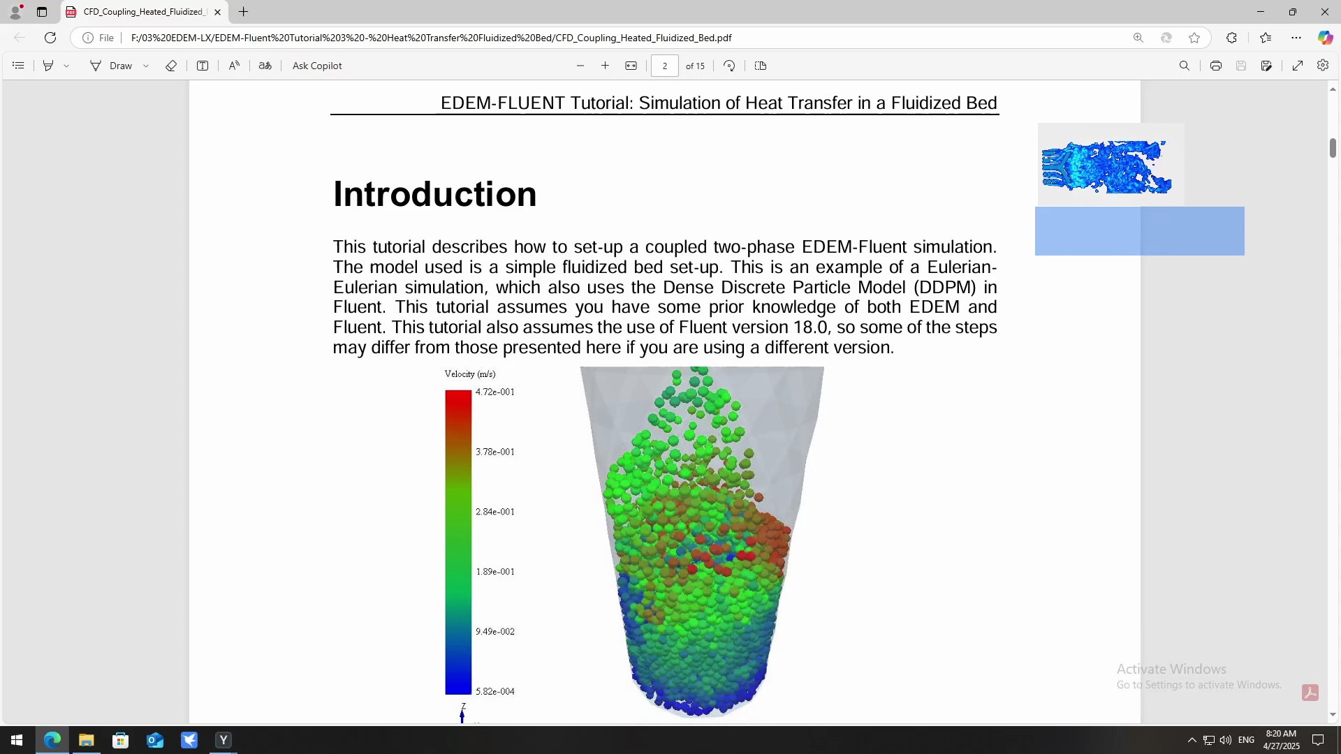 EDEM耦合Fluent仿真案例_哔哩哔哩_bilibili