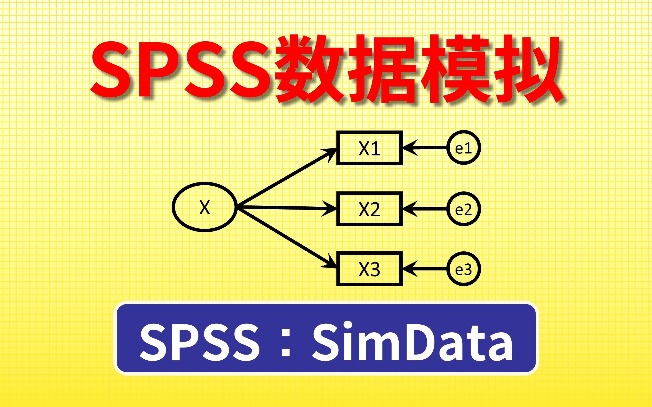 SPSS模拟数据_哔哩哔哩_bilibili