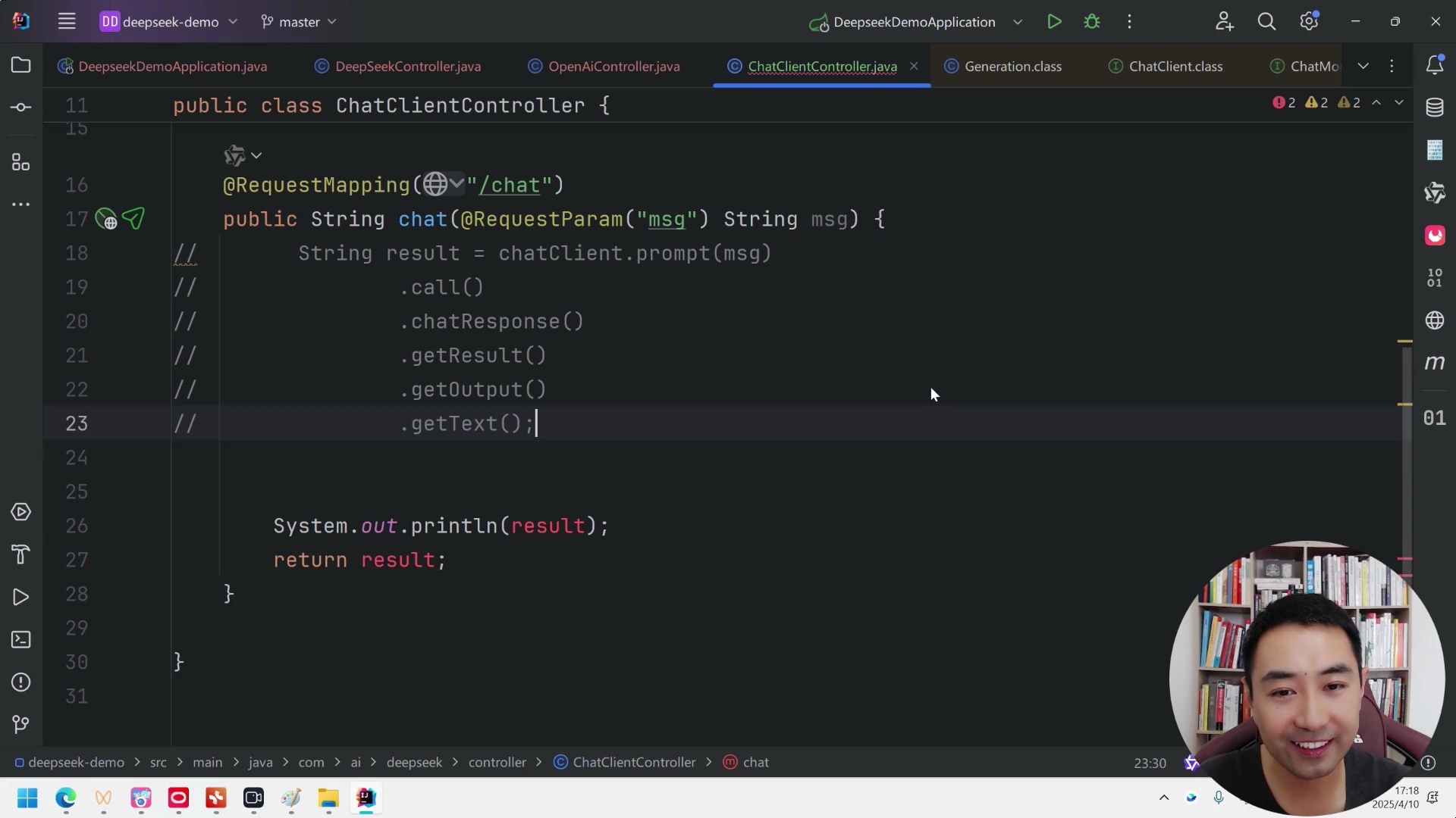 SpringAI从入门到精通_哔哩哔哩_bilibili