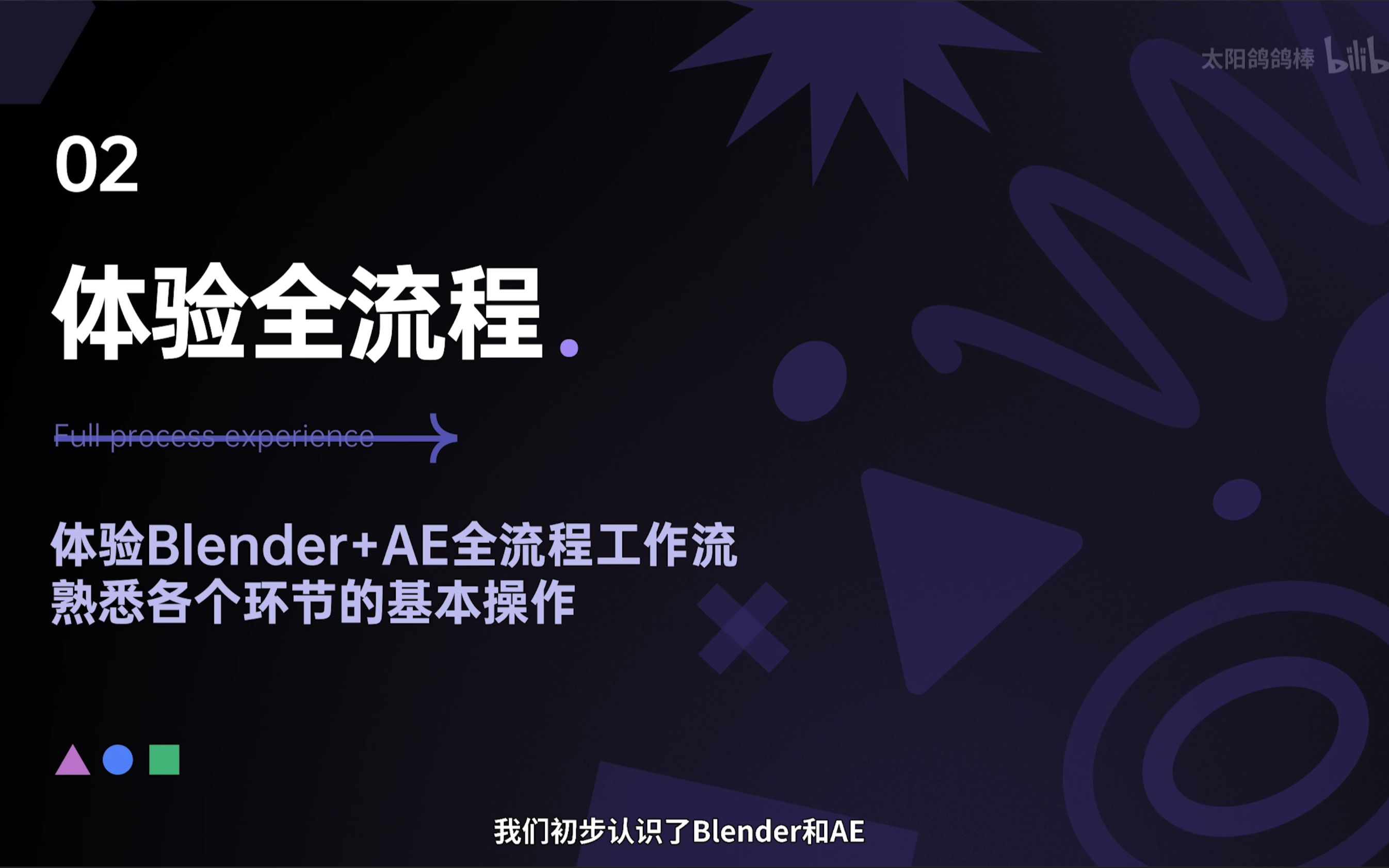 【限时特惠】Blender+AE超级修炼指南_哔哩哔哩_bilibili