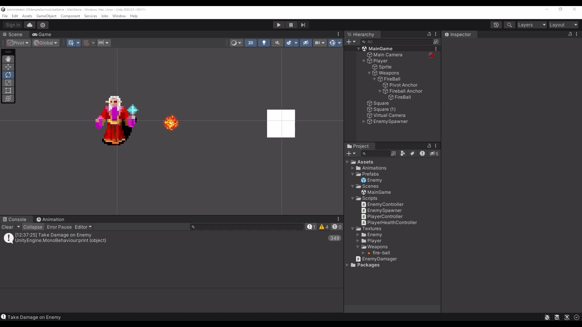 Unity类吸血鬼幸存者游戏开发教程_哔哩哔哩_bilibili