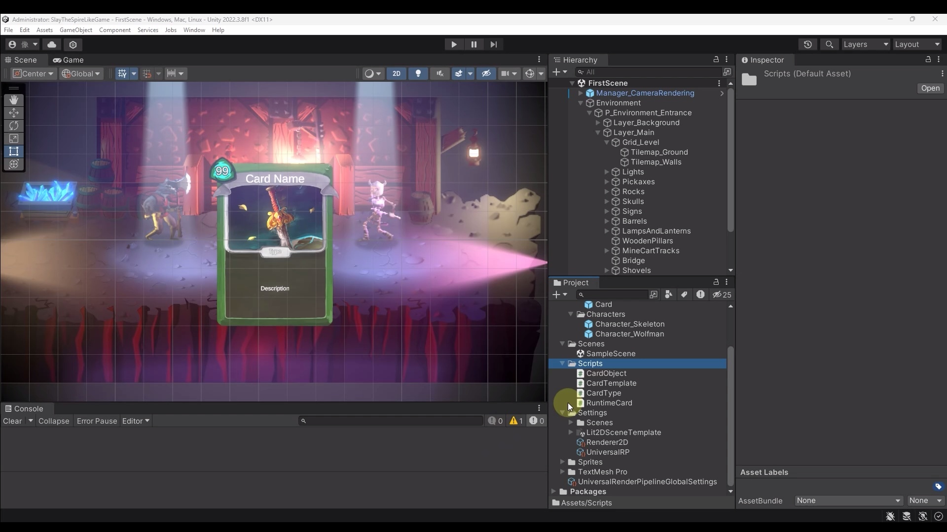 Unity类杀戮尖塔卡牌游戏开发教程_哔哩哔哩_bilibili