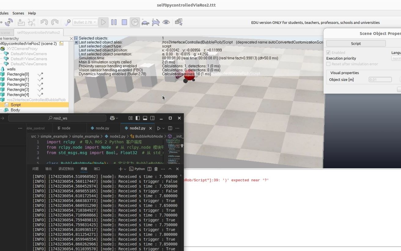 从零开始学习Vrep机器人联合仿真开发[天意岸]_哔哩哔哩_bilibili