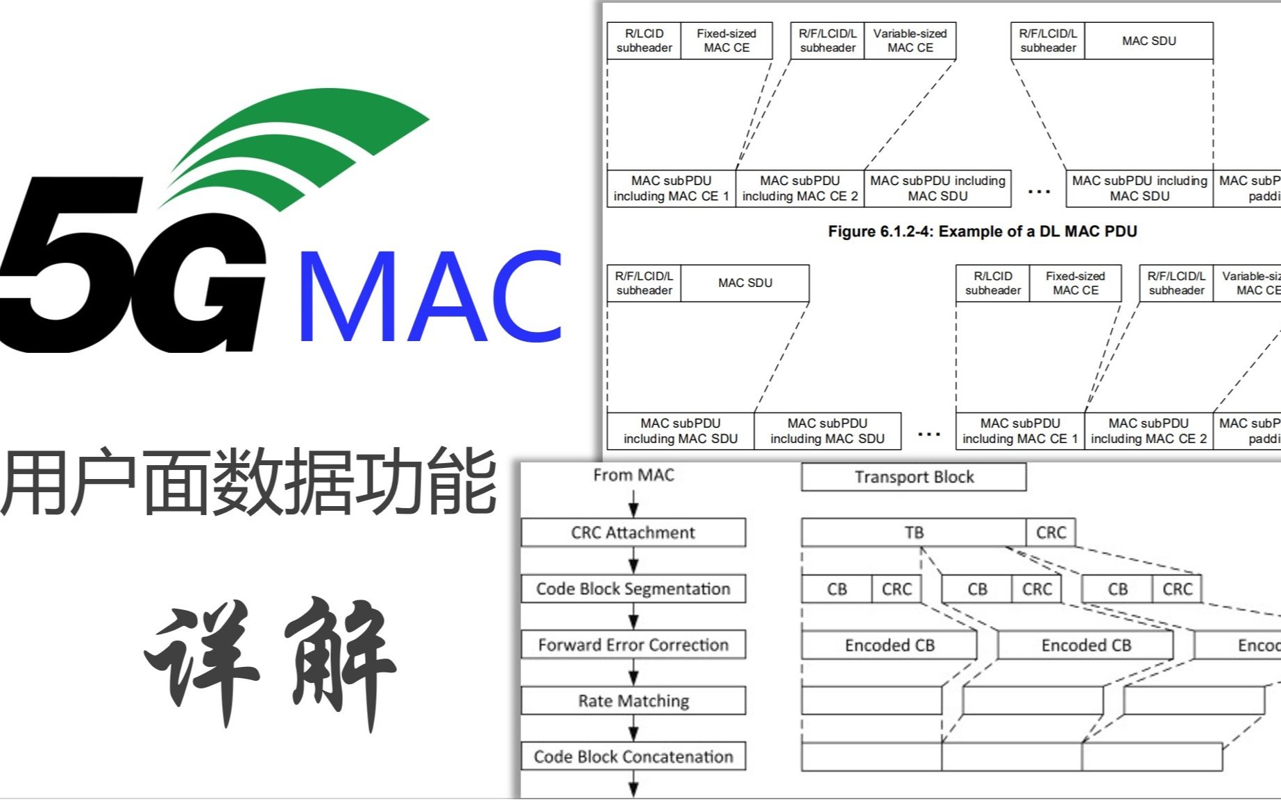 第15章 5G的MAC层用户面数据流程详解_哔哩哔哩_bilibili